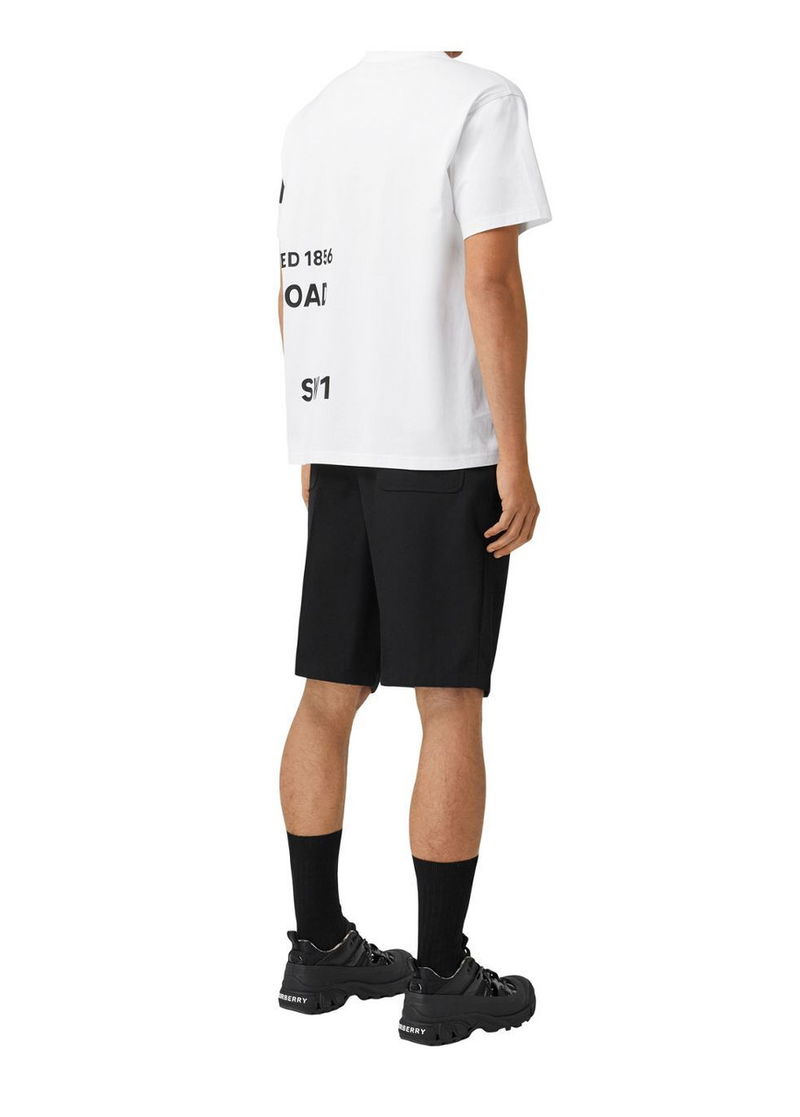 BURBERRY Horseferry Print Cotton Oversized T-Shirt | Endource