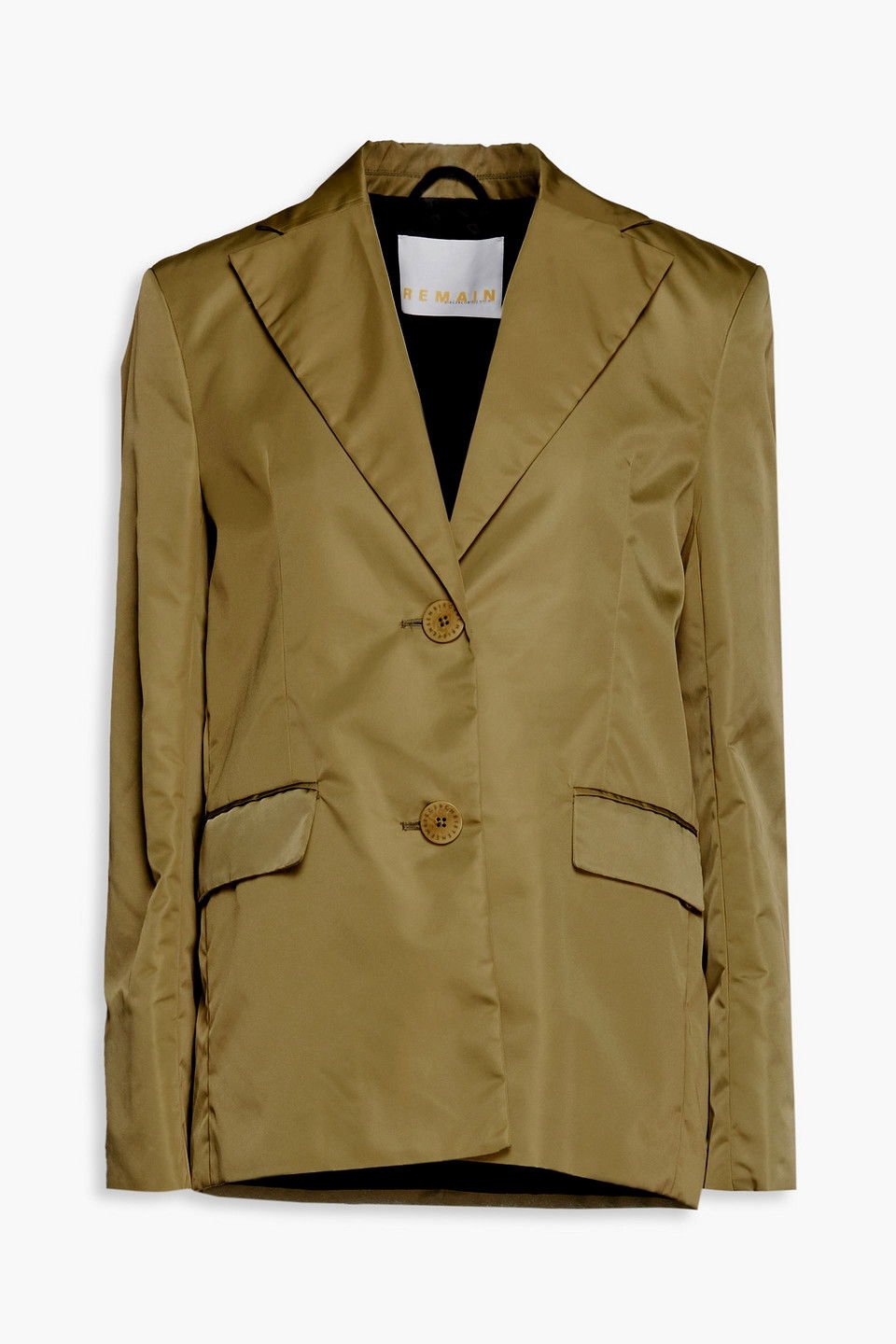 REMAIN BIRGER CHRISTENSEN Mai Shell Blazer in Green | endource