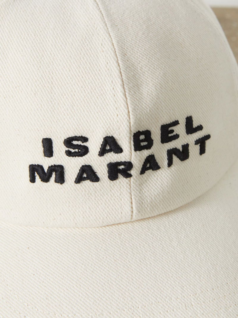 ISABEL MARANT Tyron Logo-Embroidered Cotton-Canvas Baseball Cap in ...