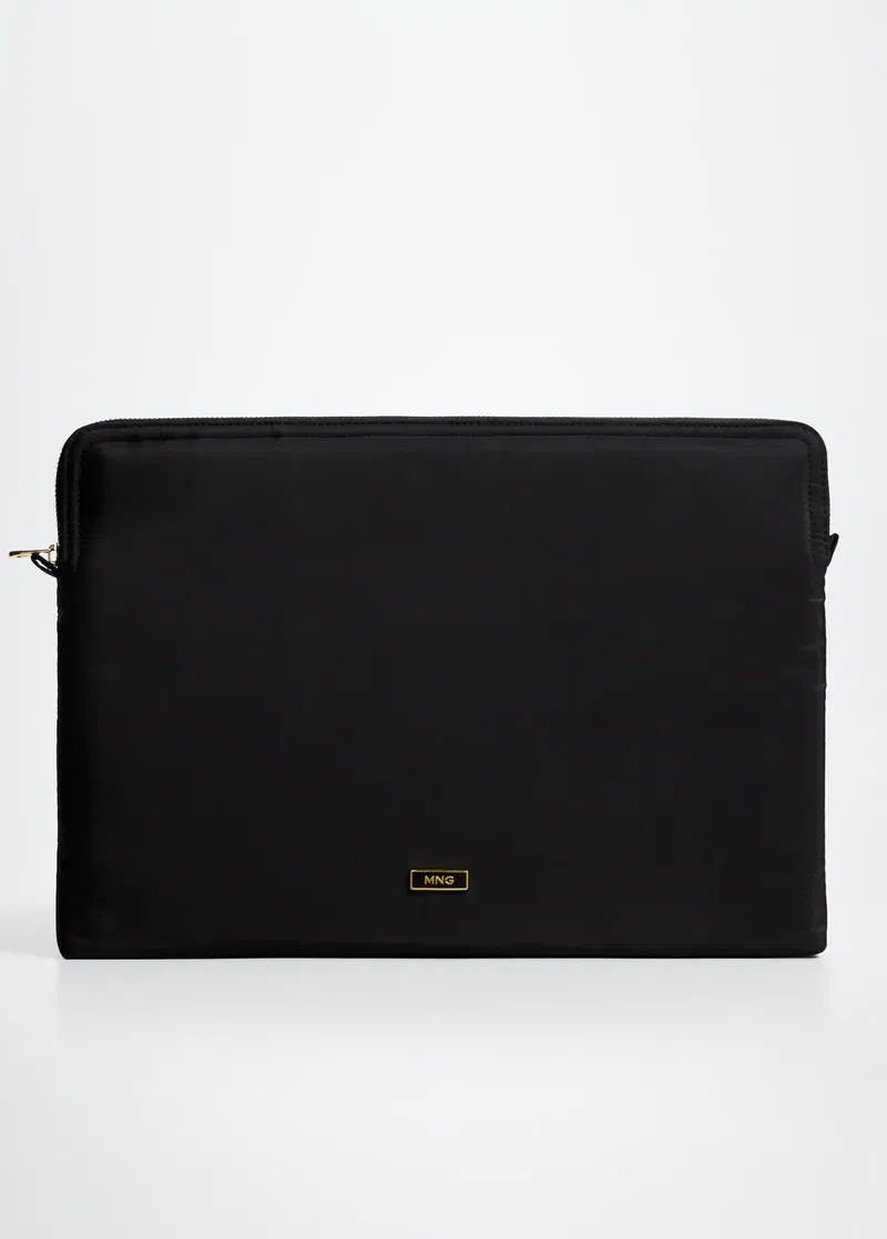 MANGO Padded Laptop Case in Black | Endource