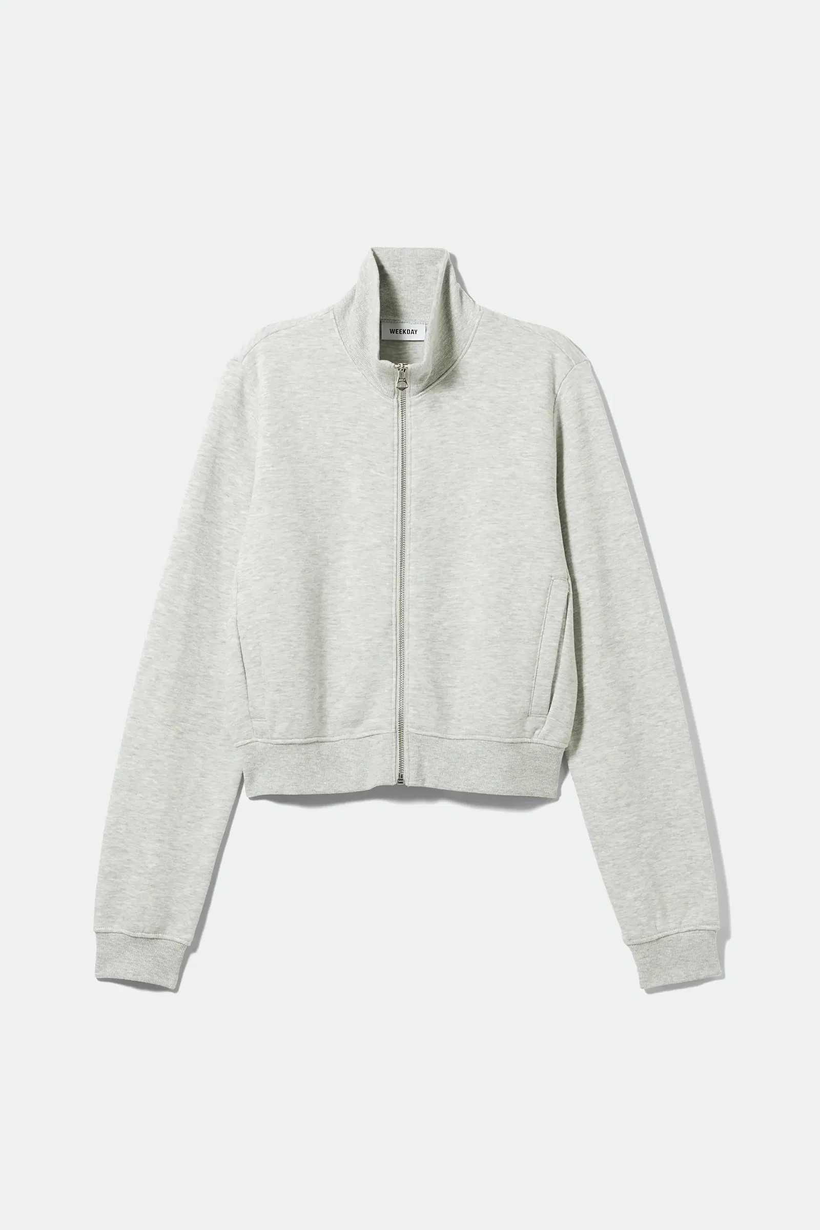 WEEKDAY Track Suit Jacket in Light dusty grey | endource