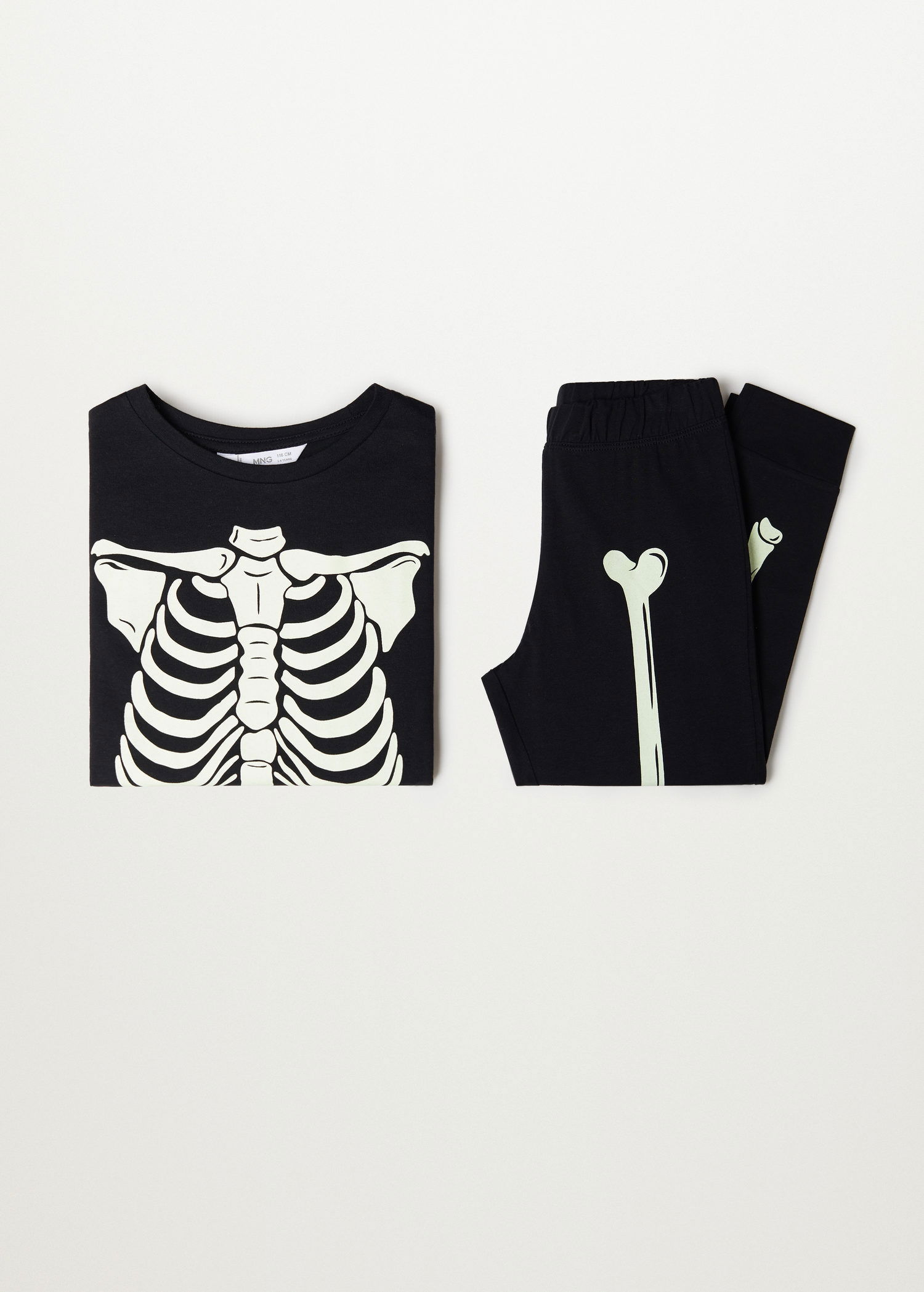 MANGO Skeleton Organic Cotton Pyjama Pack | endource