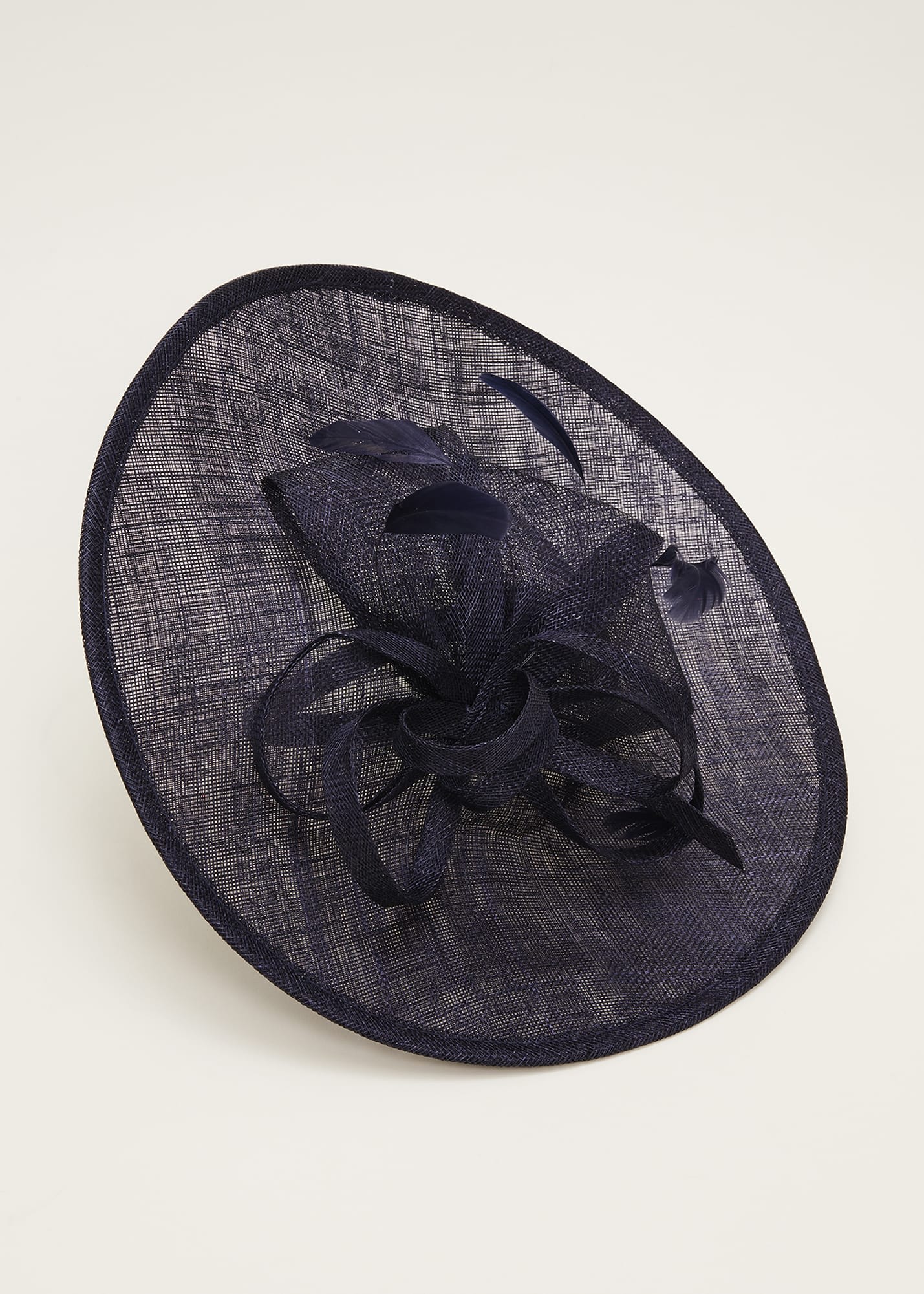 PHASE EIGHT Fascinator in Navy | endource