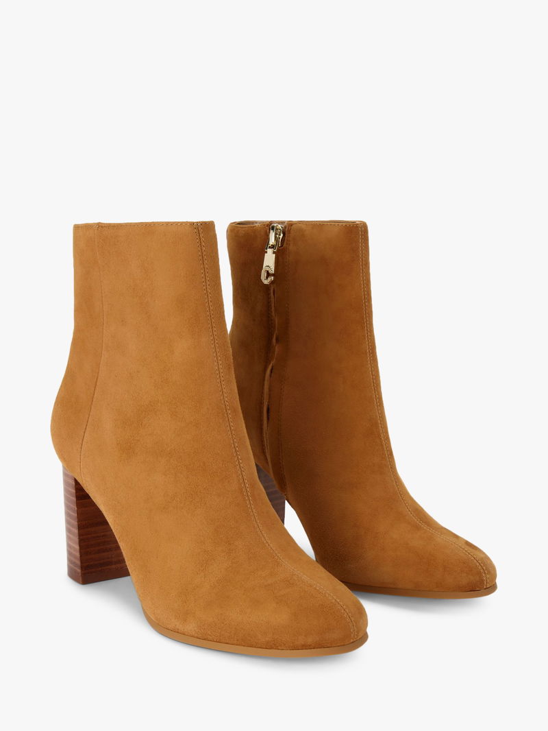CARVELA Pose Suede Ankle Boots in Brown Tan | endource