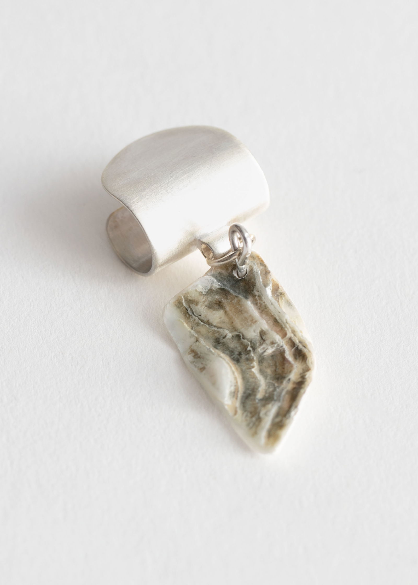 & OTHER STORIES Mia Larsson Ear Cuff in Silver | Endource