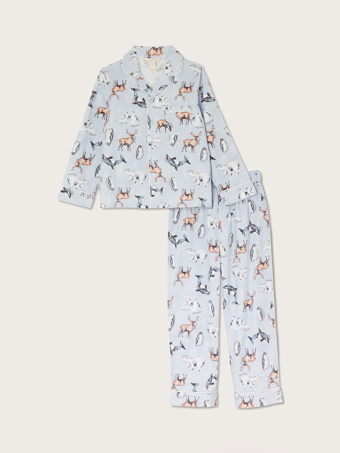 Monsoon Kids' WWF Artic Print Pyjamas | endource