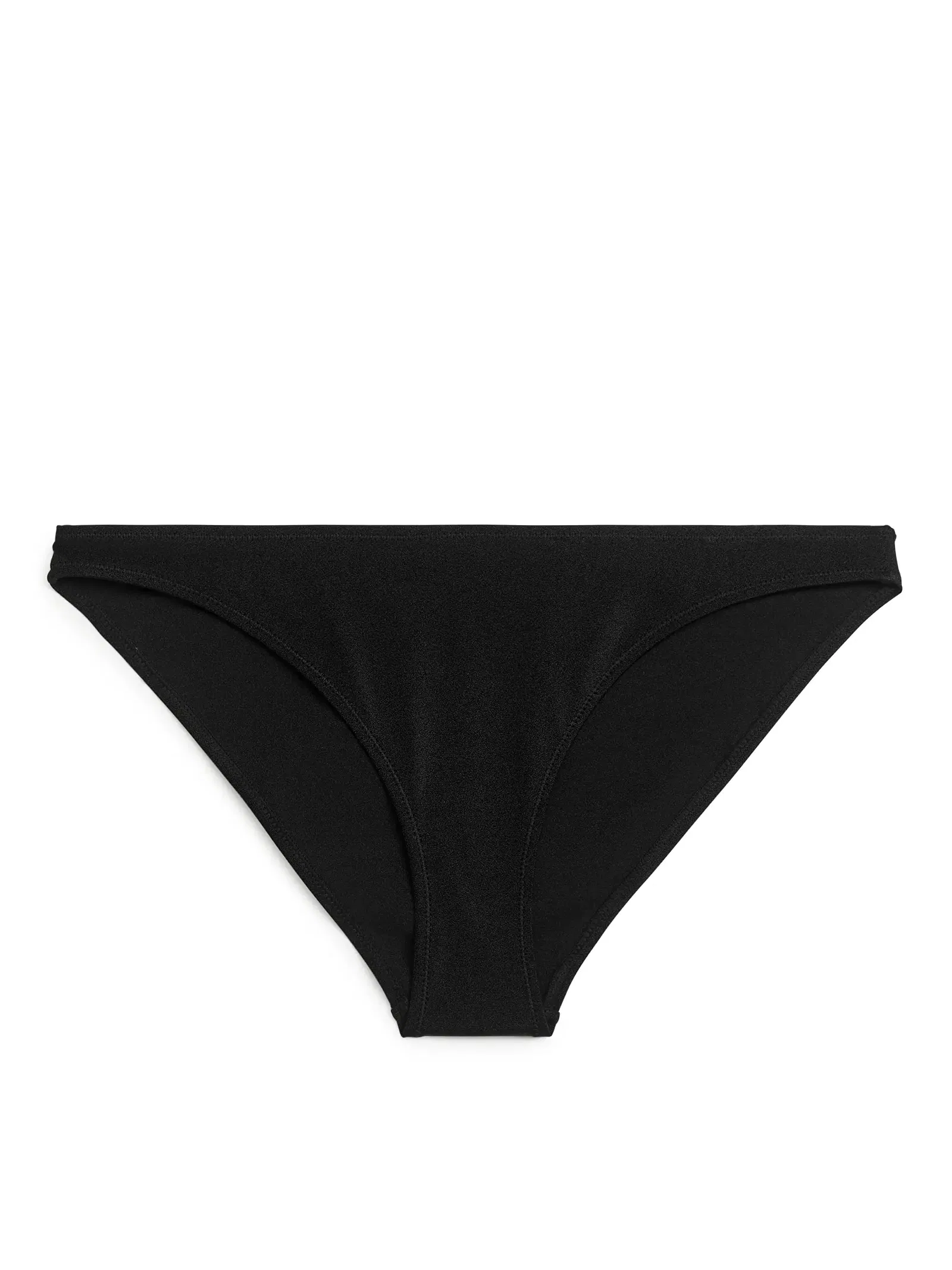 ARKET Low Waist Shiny Bikini Bottom | endource