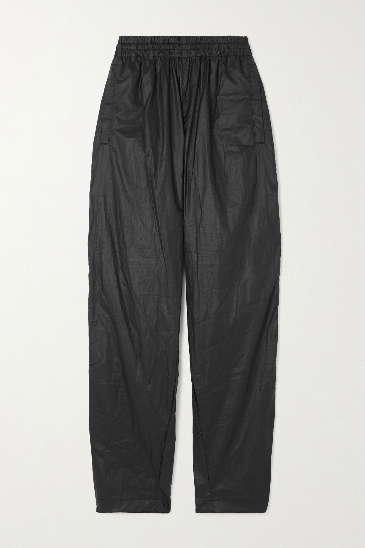 ISABEL MARANT Kylie Cotton Track Pants in Black | endource
