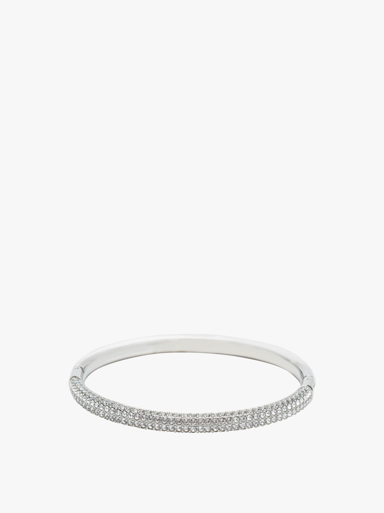 SWAROVSKI Stone Bangle in SIlver | endource