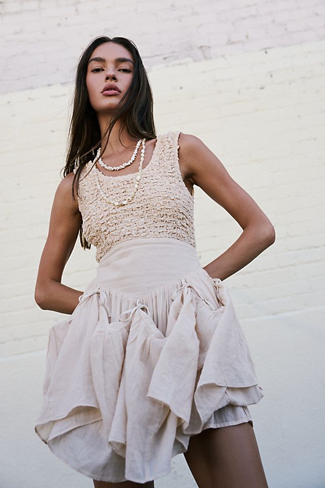 FREE PEOPLE Free-Est - Exotic Escape Convertible Maxi in Semolina ...