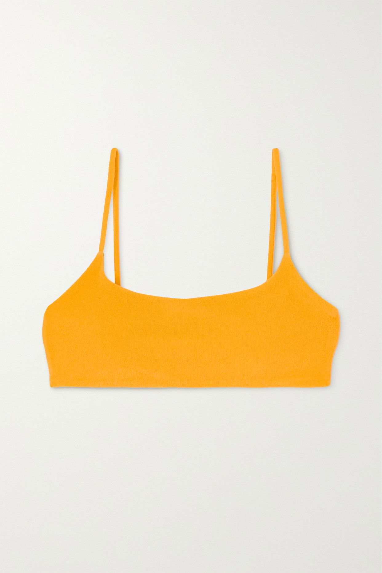 JADE SWIM Muse Terry Bikini Top | endource