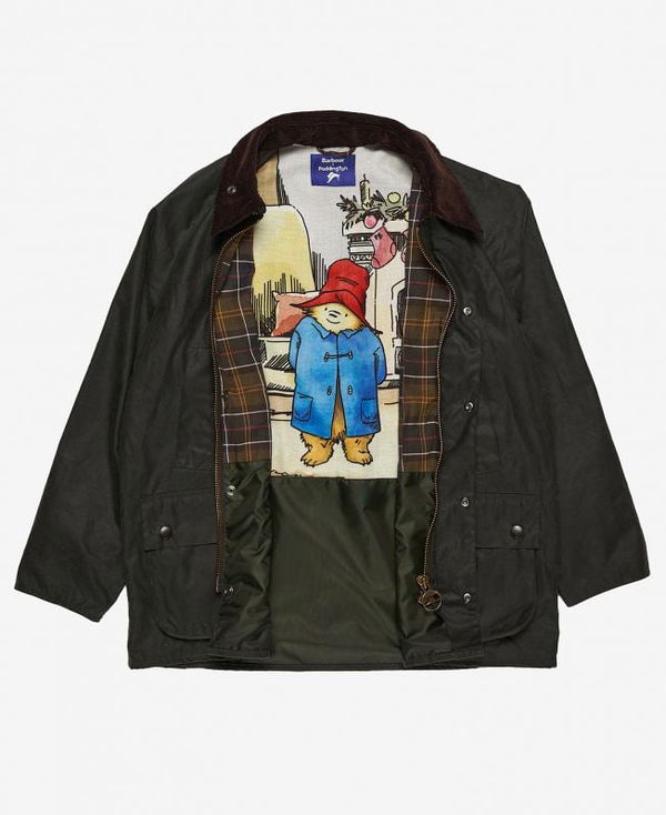 BARBOUR Barbour x Paddington - Limited Edition Bedale Wax Jacket in ...