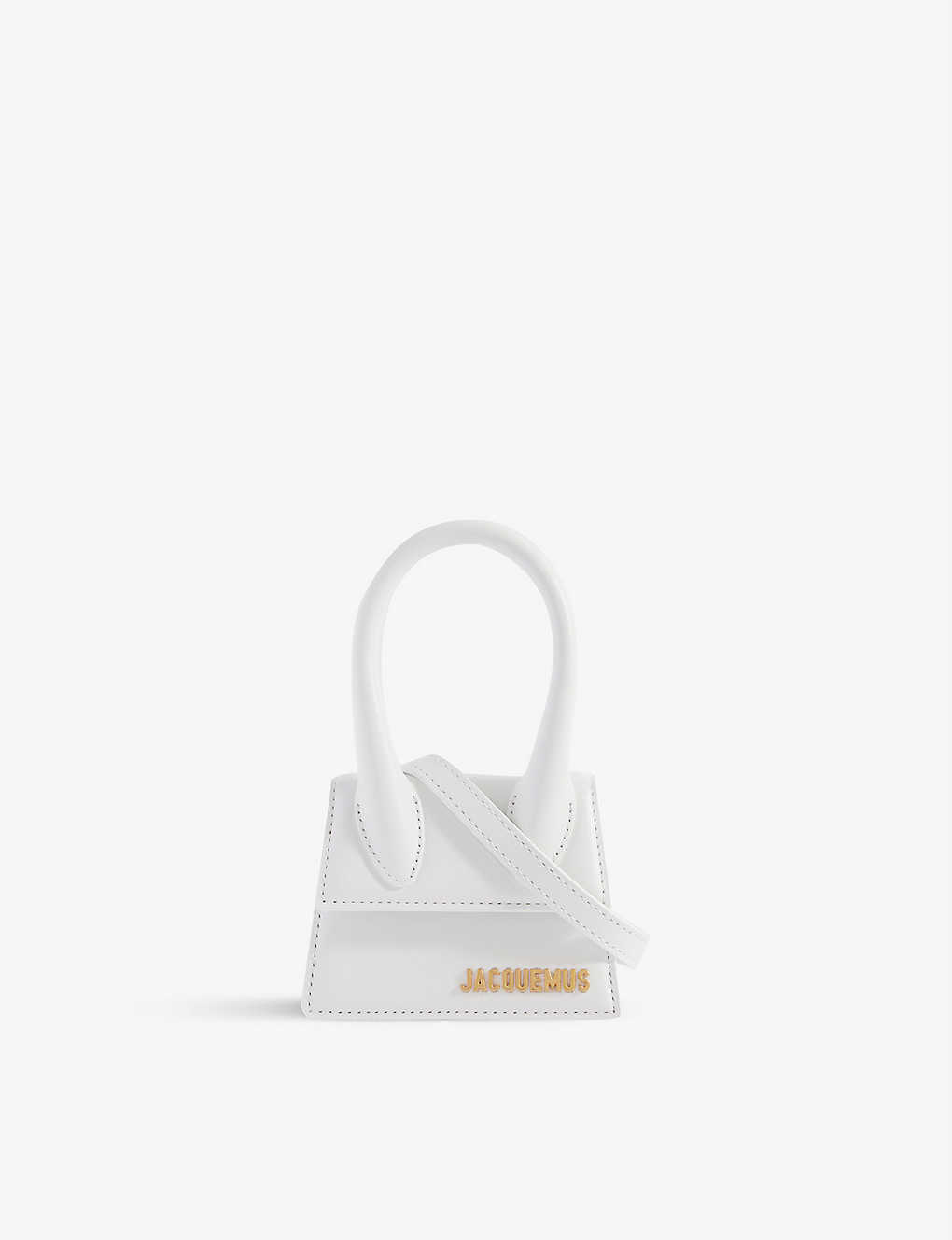 JACQUEMUS Le Chiquito Logo-Plaque Leather Cross-Body Bag | endource