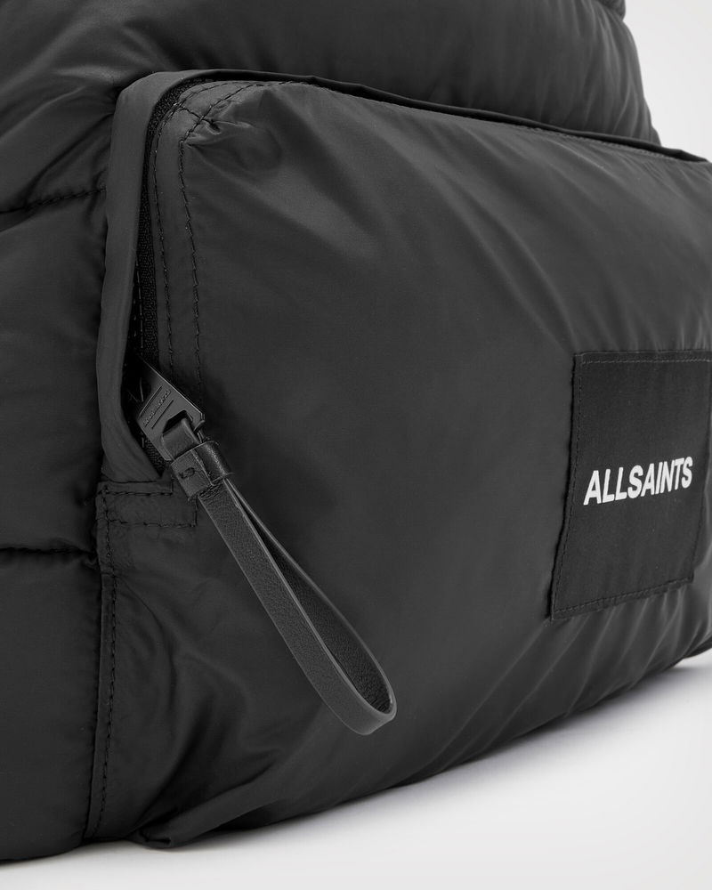 ALLSAINTS Zone Quilted Backpack in Black | endource