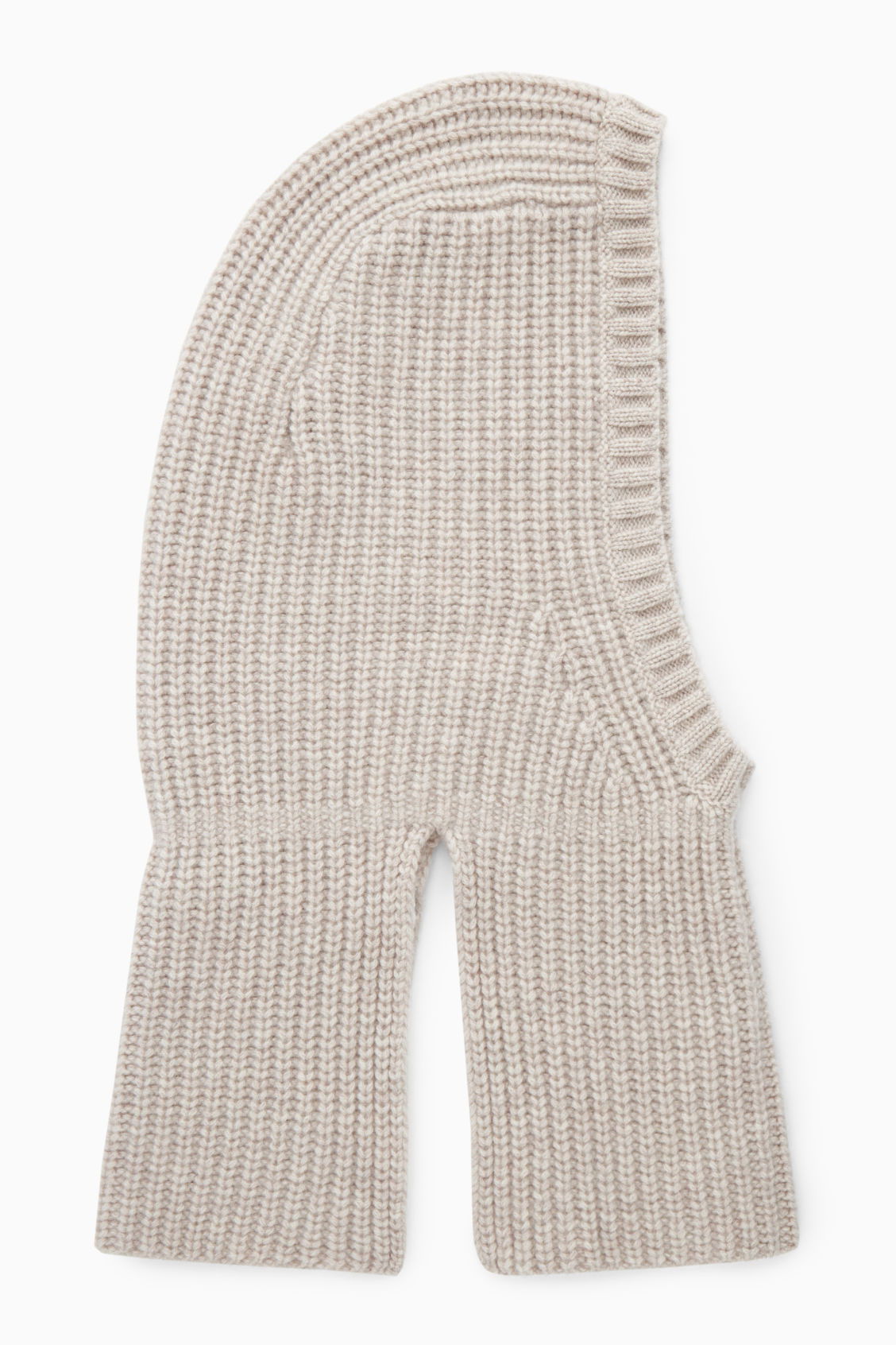 COS Ribbed Pure Cashmere Balaclava | endource
