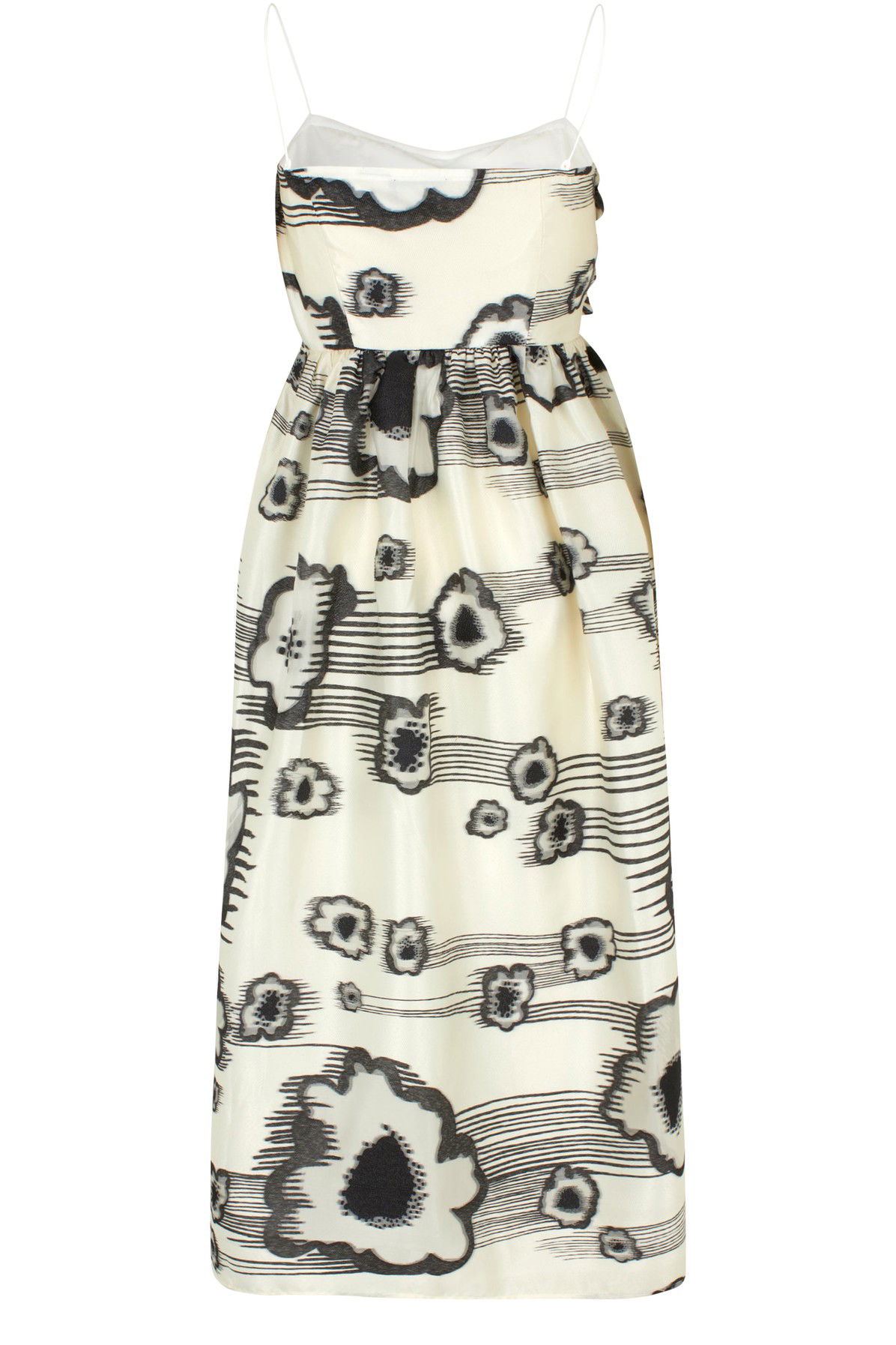 STINE GOYA Abby Dress in Moving Flowers | endource