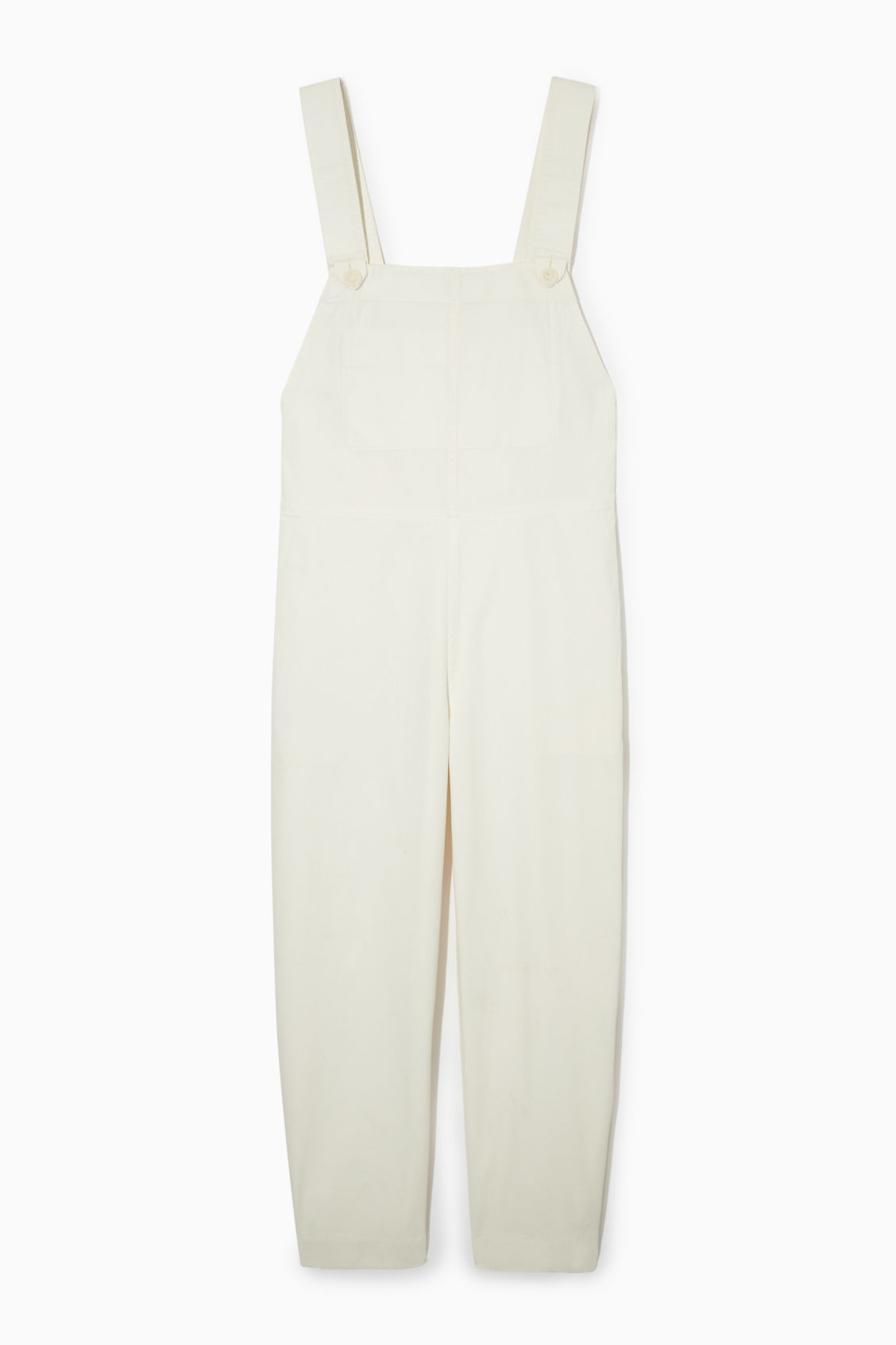 COS Barrel-Leg Dungarees in OFF-WHITE | endource