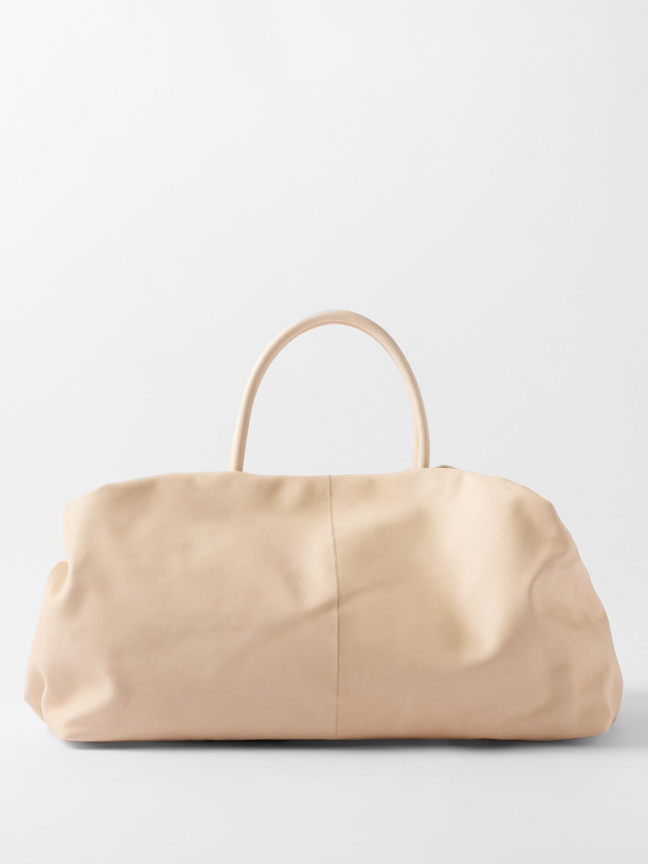 THE ROW Elio Bourse Leather Bag | endource