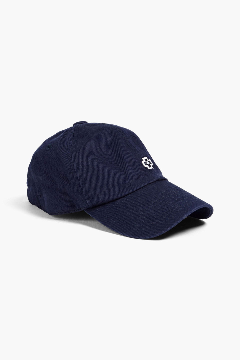 SANDRO Embroidered Cotton-Twill Baseball Cap in Blue | Endource