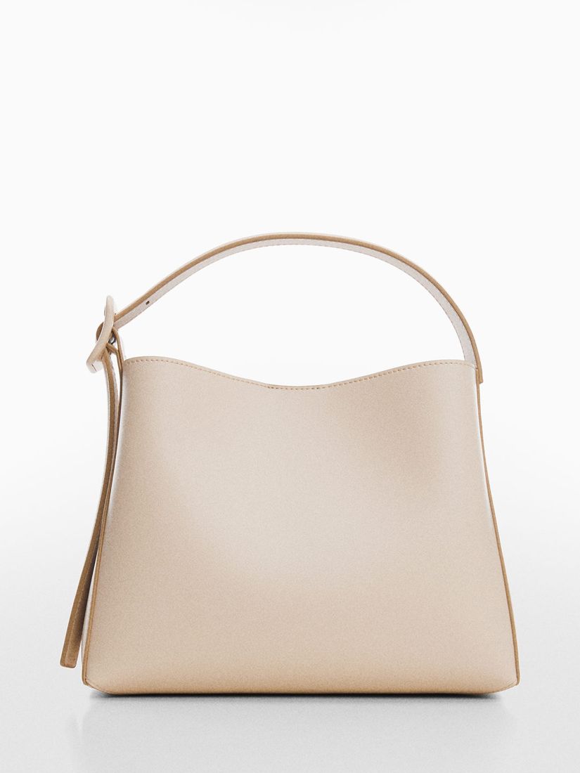 MANGO Winnie Small Shopper Bag in Natural White | Endource