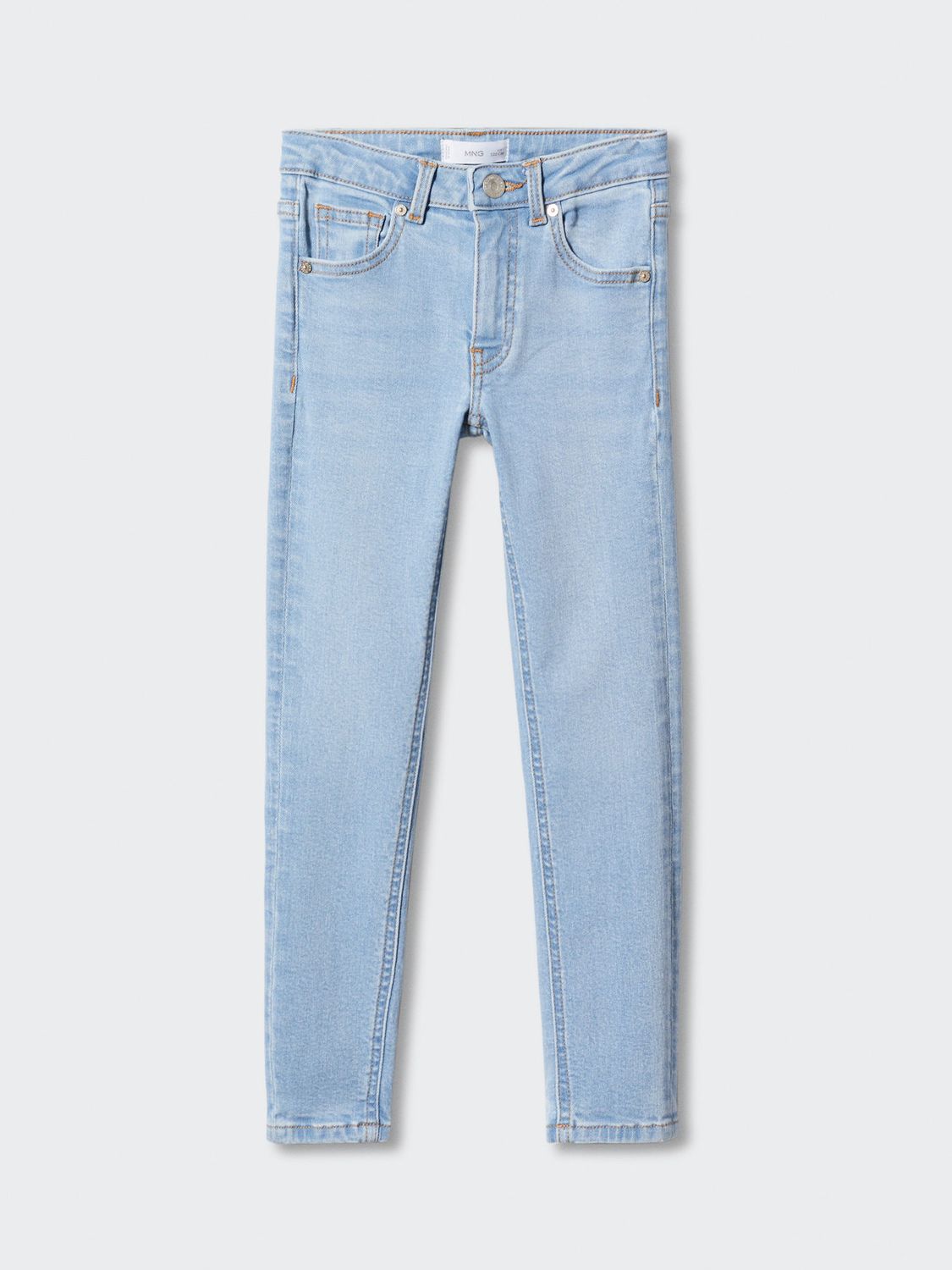 MANGO Skinny Jeans in Light Blue | Endource