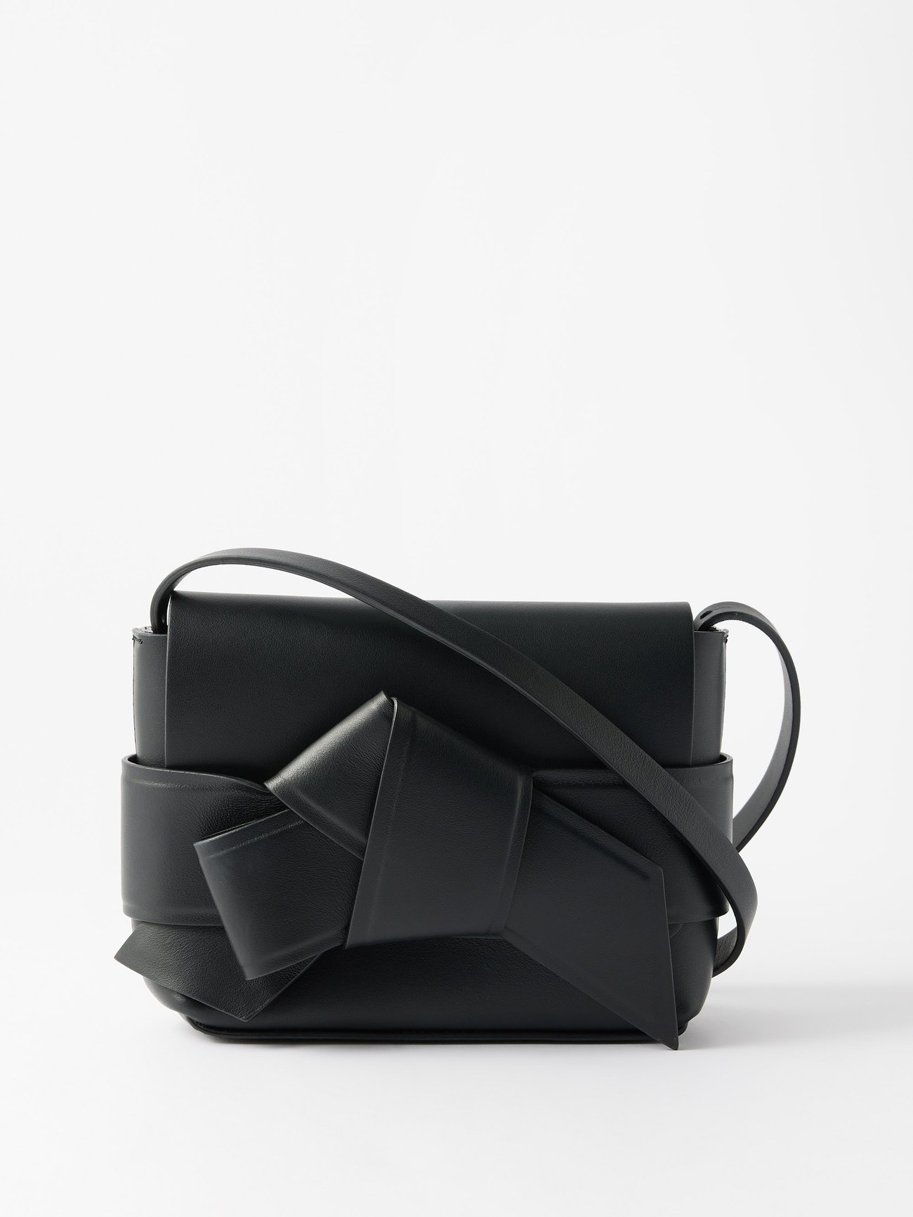 ACNE STUDIOS Msubi Mini Leather Cross-Body Bag | endource