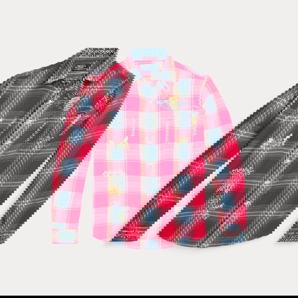 POLO RALPH LAUREN Classic Fit Plaid Flannel Workshirt in Multi | endource