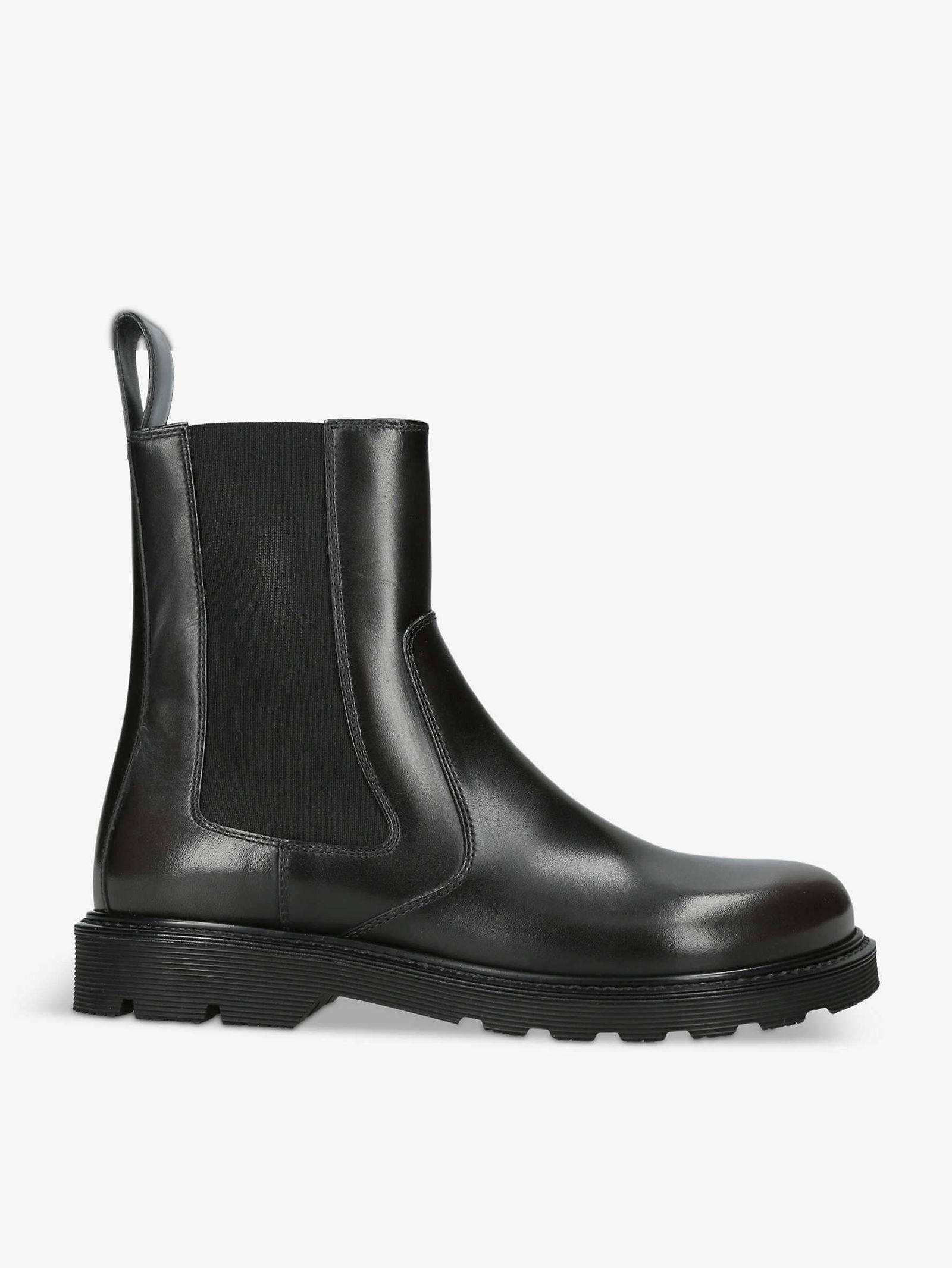 LOEWE Blaze Leather Chelsea Boots in BLK/OTHER | endource