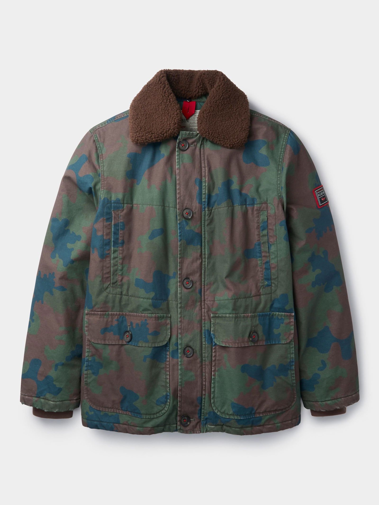 AUBIN Erne Camo Print Jacket in Camo | endource