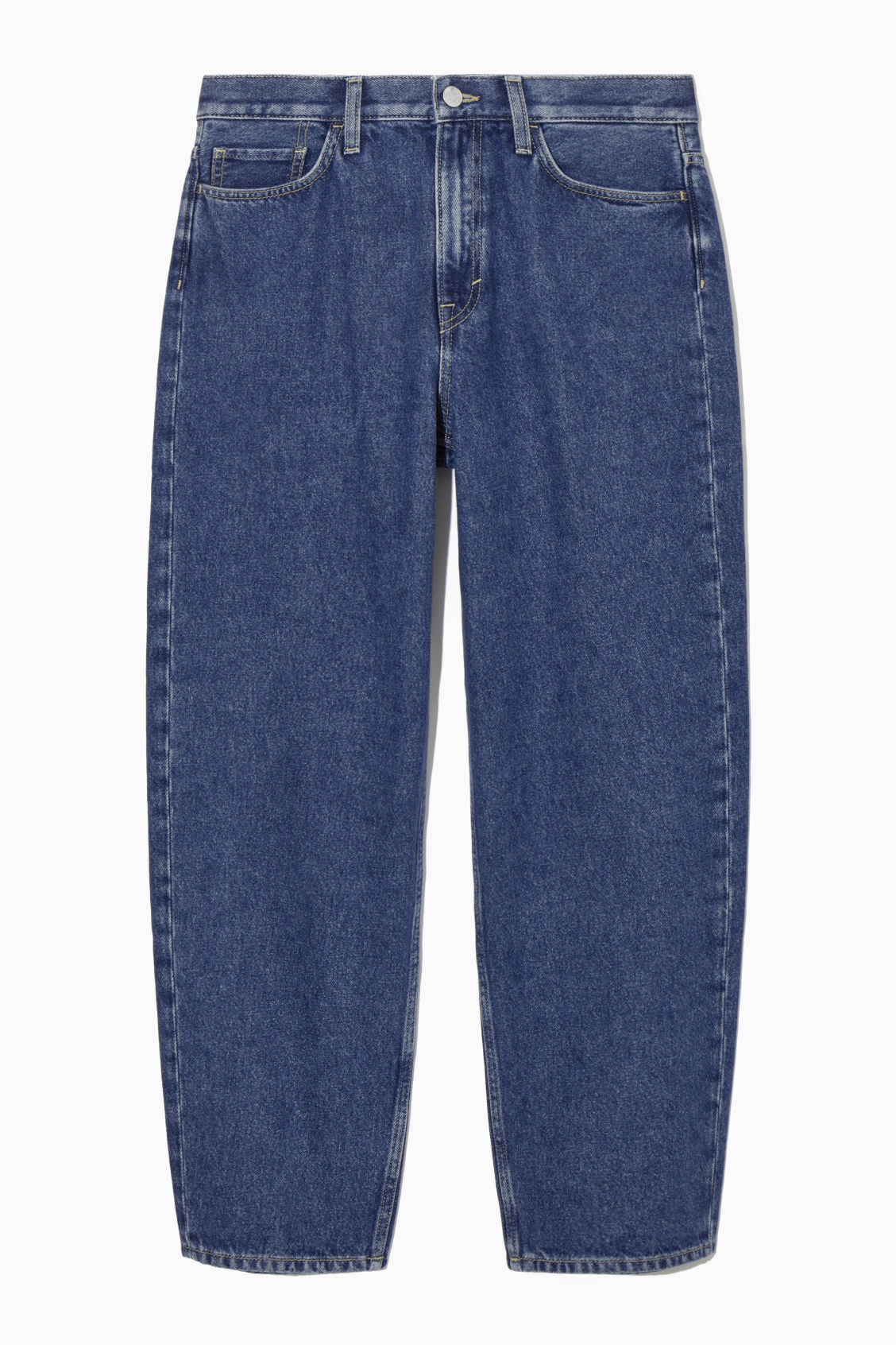 COS Tapered Arch Jeans in DARK BLUE | endource