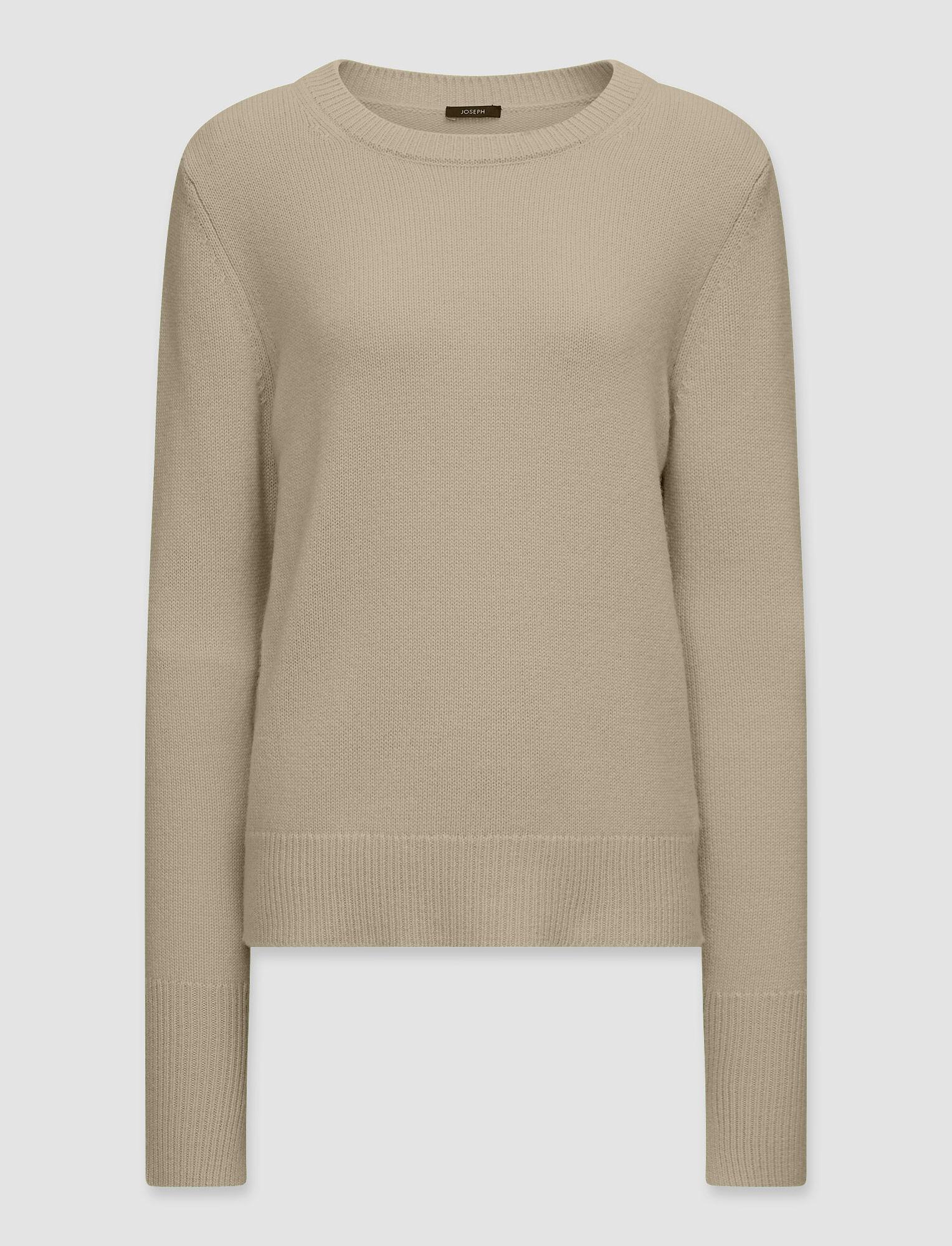 JOSEPH Pure Cashmere Jumper in Pewter | Endource