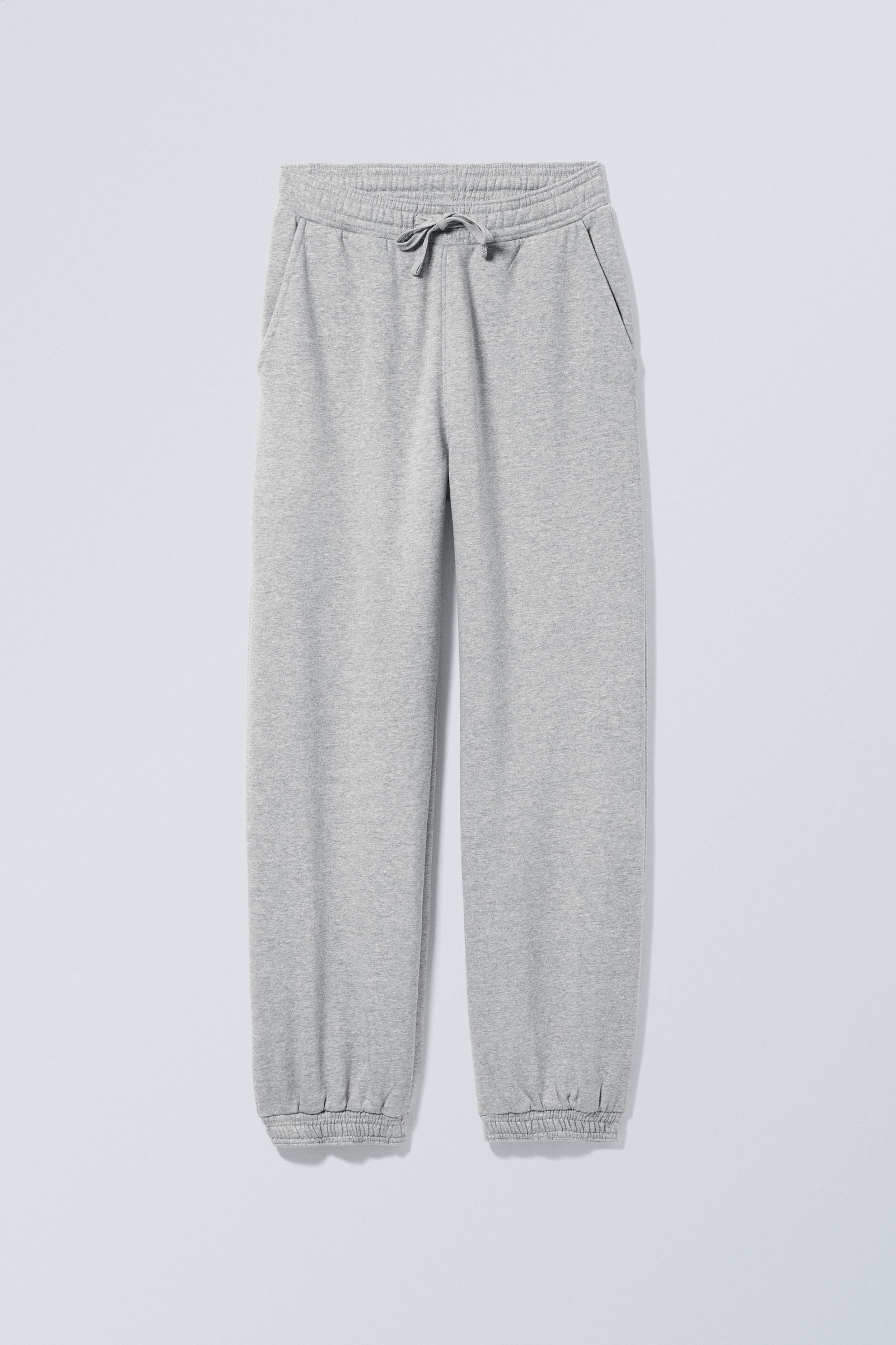 WEEKDAY Relaxed Heavyweight Sweatpants in Light Grey | endource
