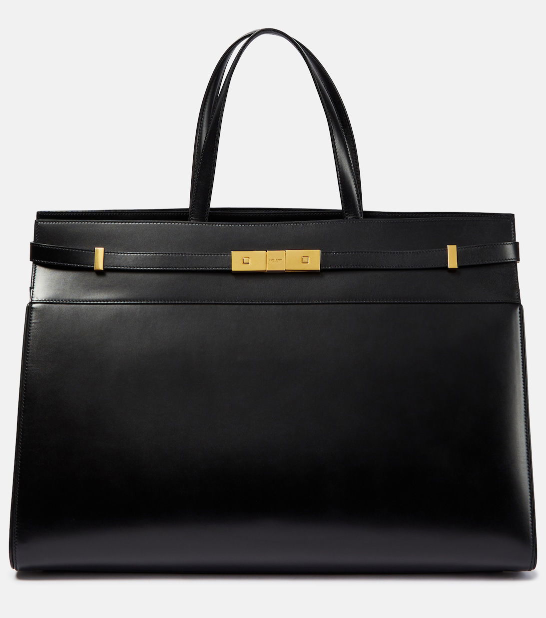 SAINT LAURENT Manhattan Large Leather Tote Bag | endource