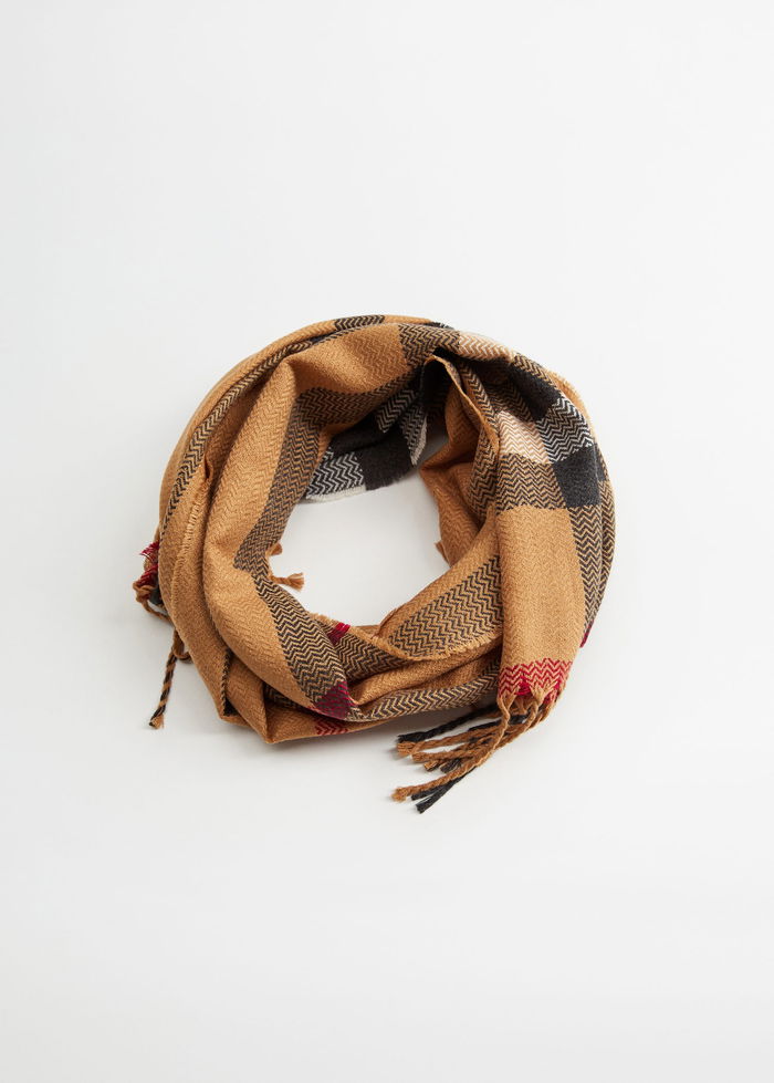 MANGO Multicolour Scarf | endource
