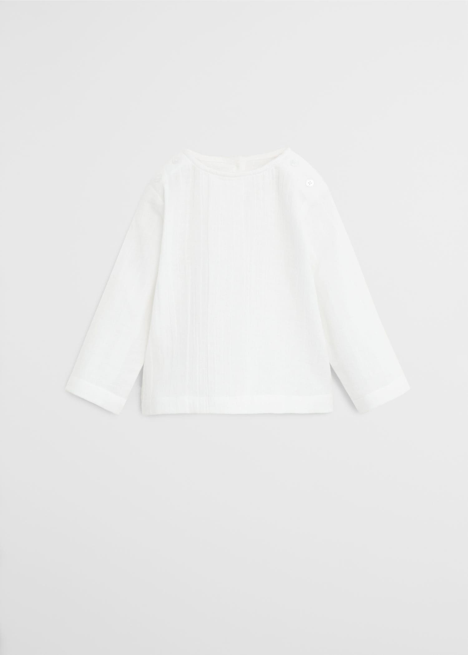 MANGO Textured Shirt | endource