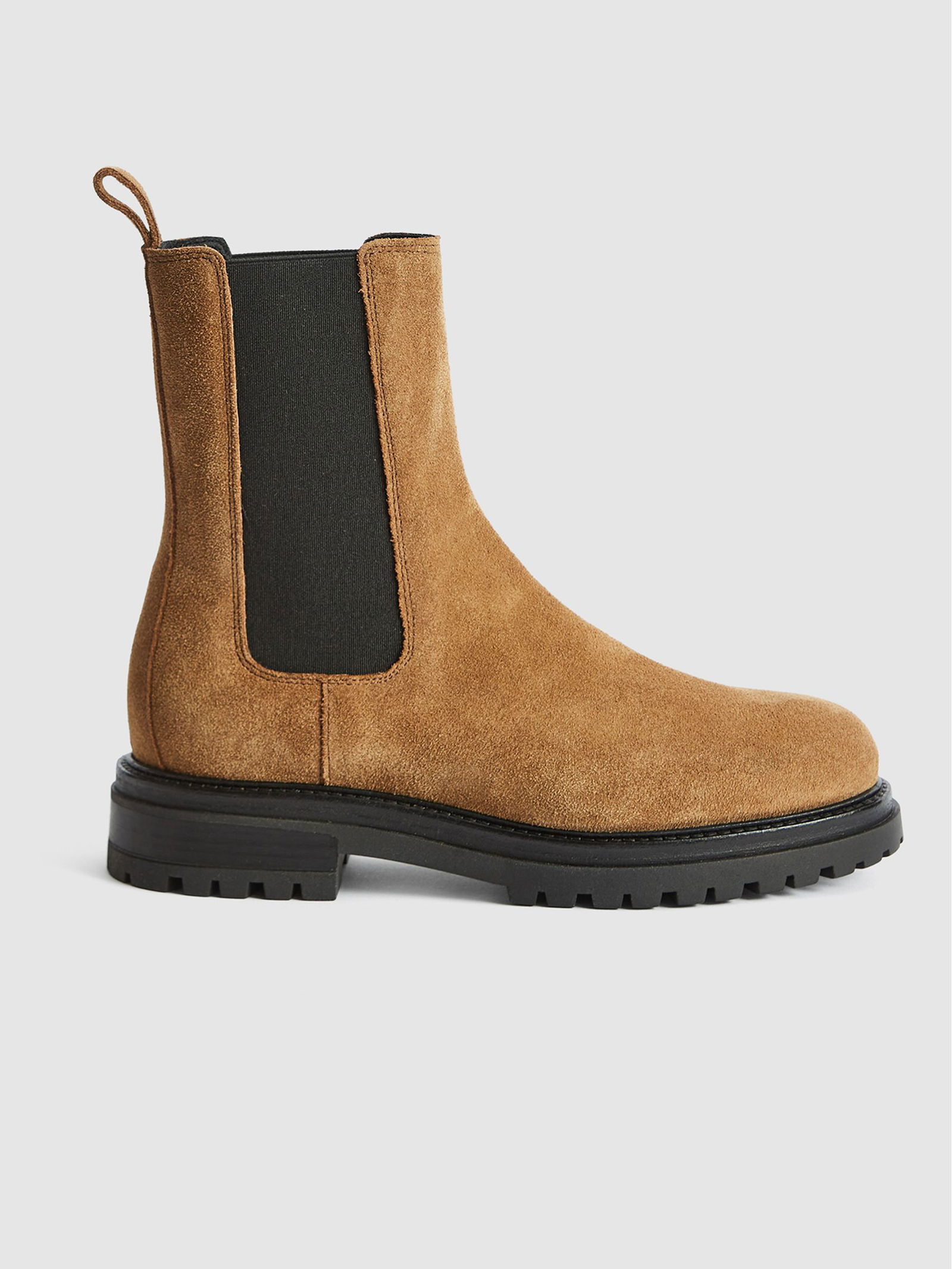 REISS Thea Suede Chelsea Boots | endource