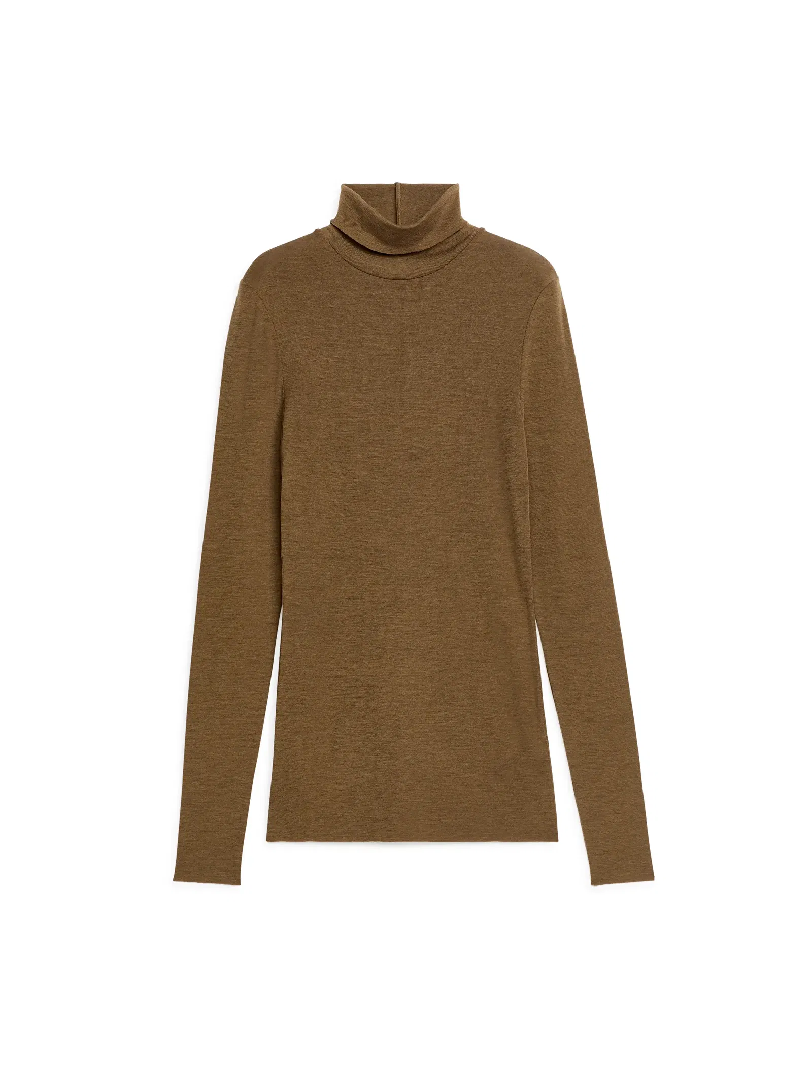 ARKET Roll-Neck Wool Top | endource
