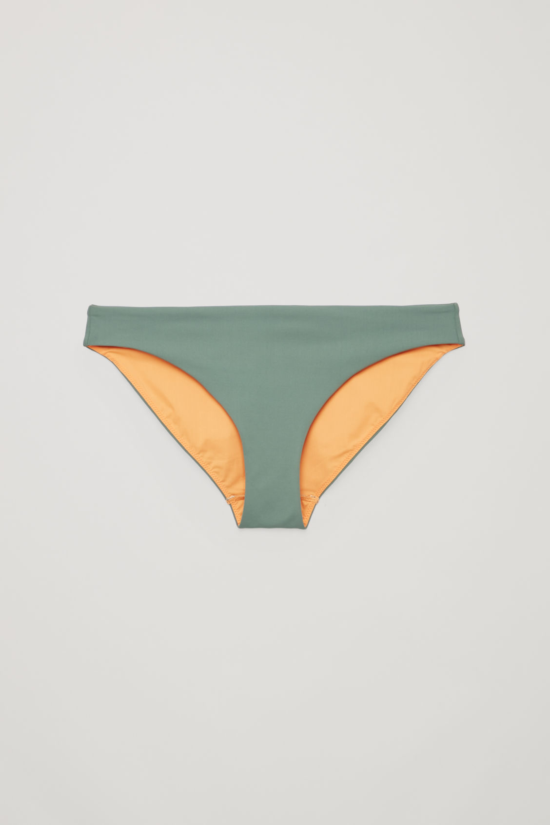 COS Elastic Seam Bikini Bottom in Sage | endource