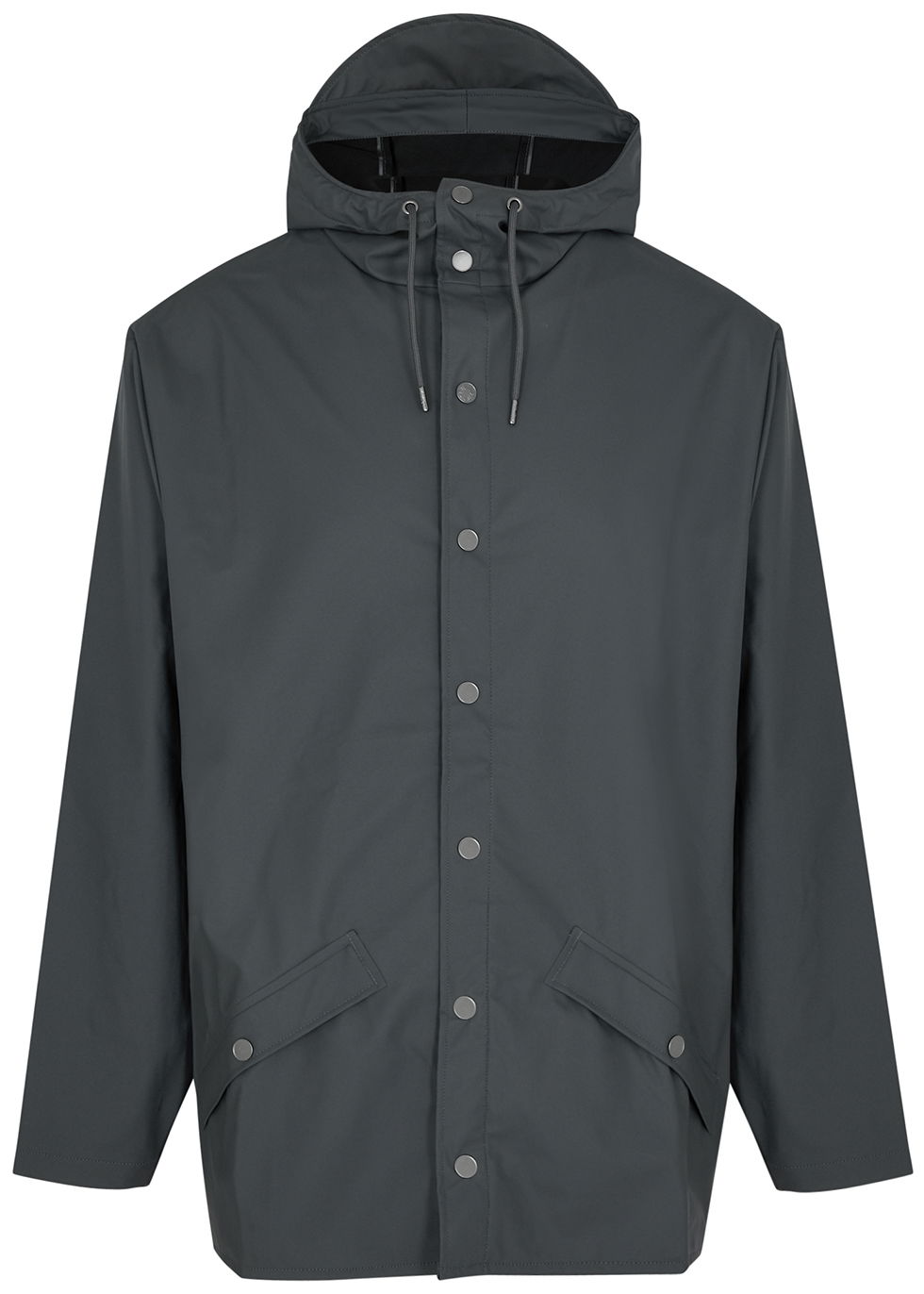 RAINS Hooded Rubberised Raincoat | Endource