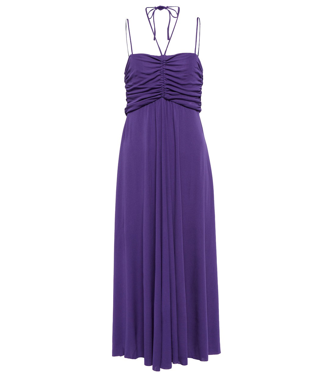 ISABEL MARANT Jenila Halter Midi Dress | endource
