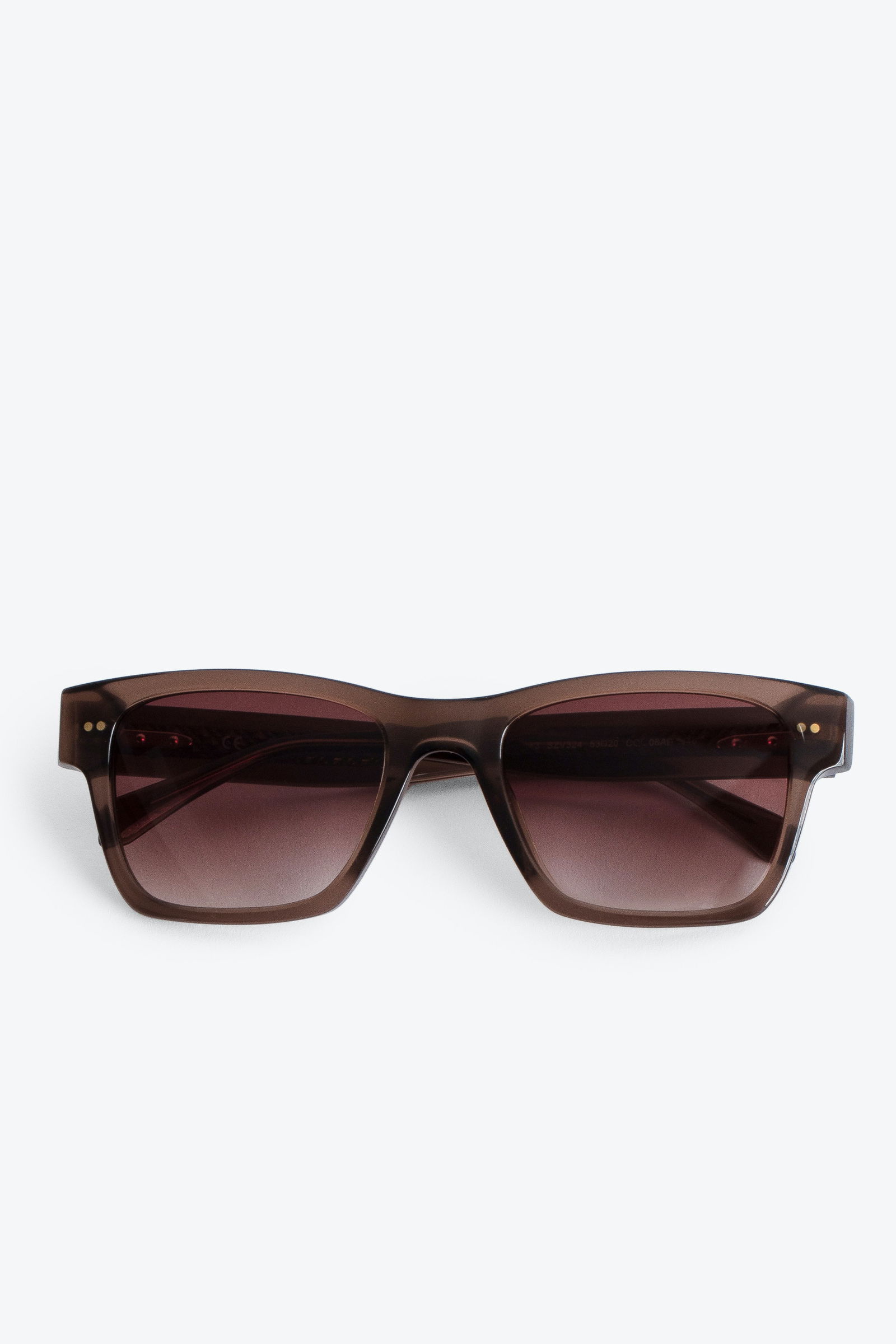 ZADIG & VOLTAIRE Transparent Wings Sunglasses in Brown | endource