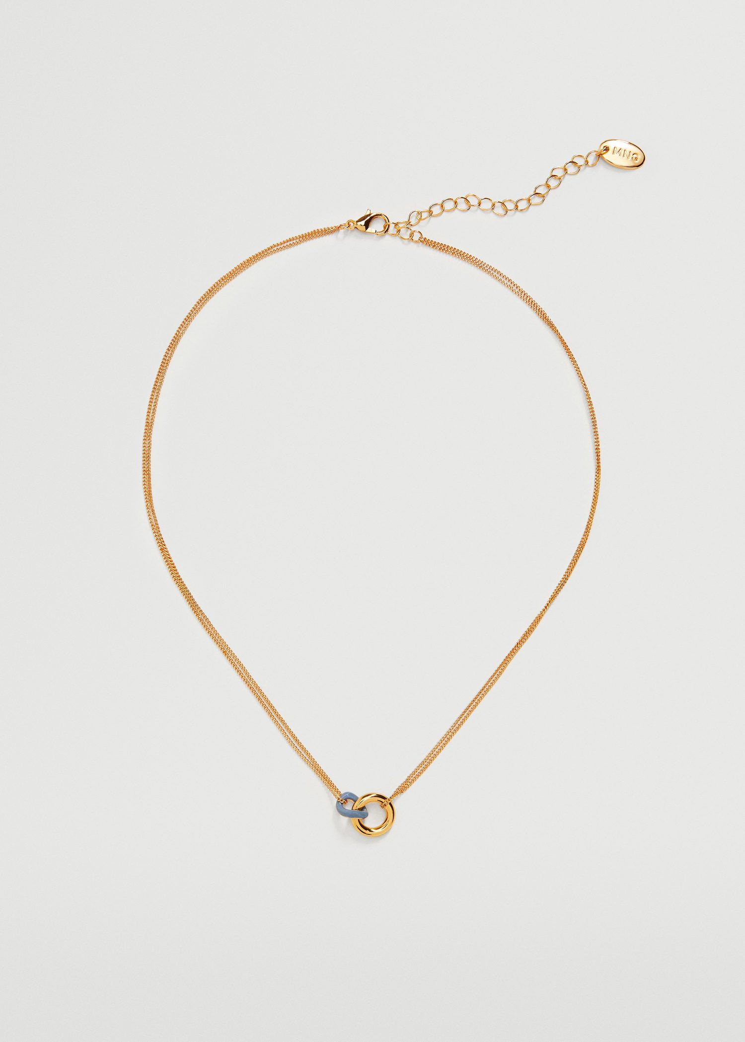 MANGO Pendant Chain Necklace in Gold | Endource