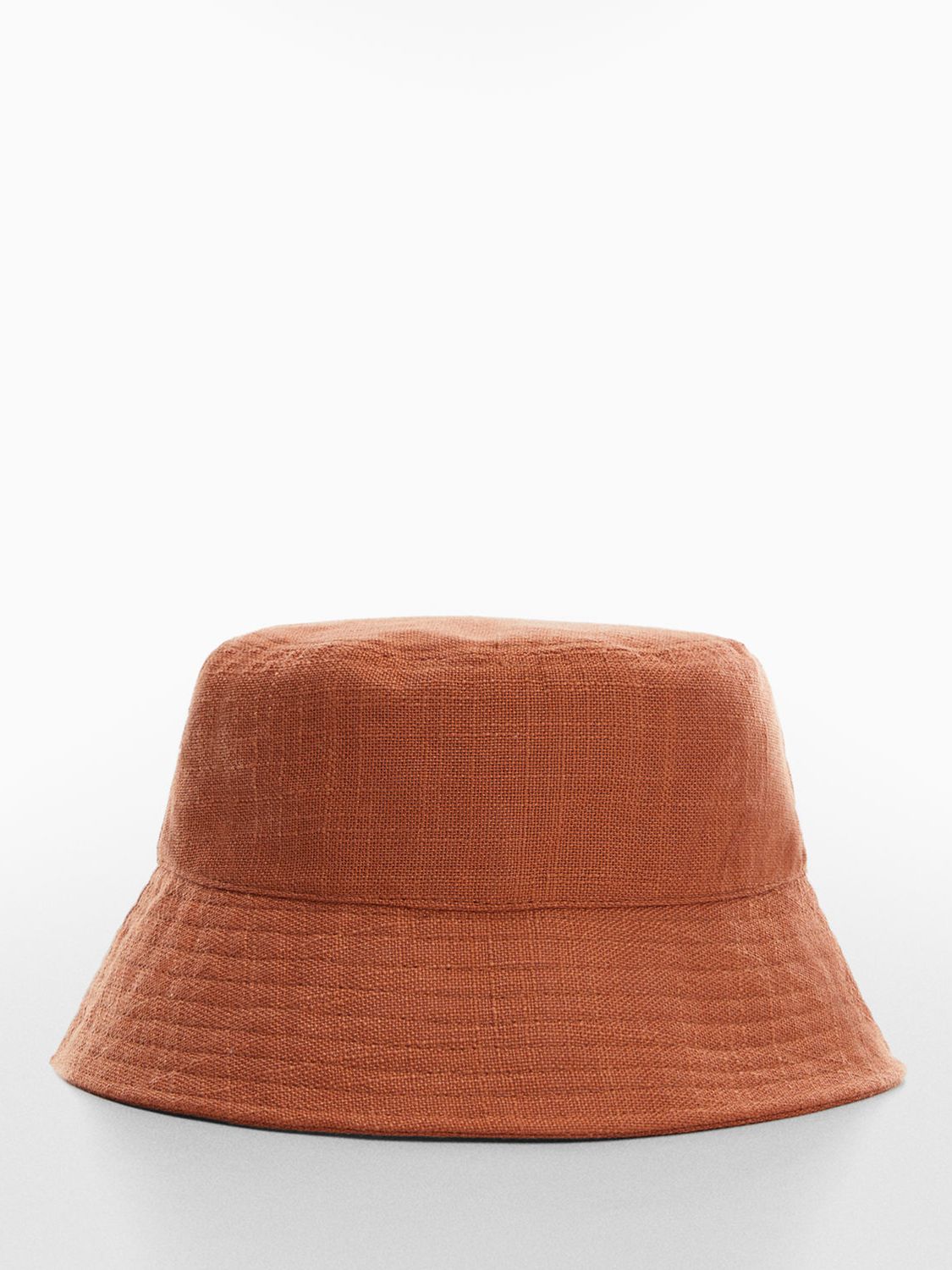 MANGO Anafe Bucket Hat in Orange | endource