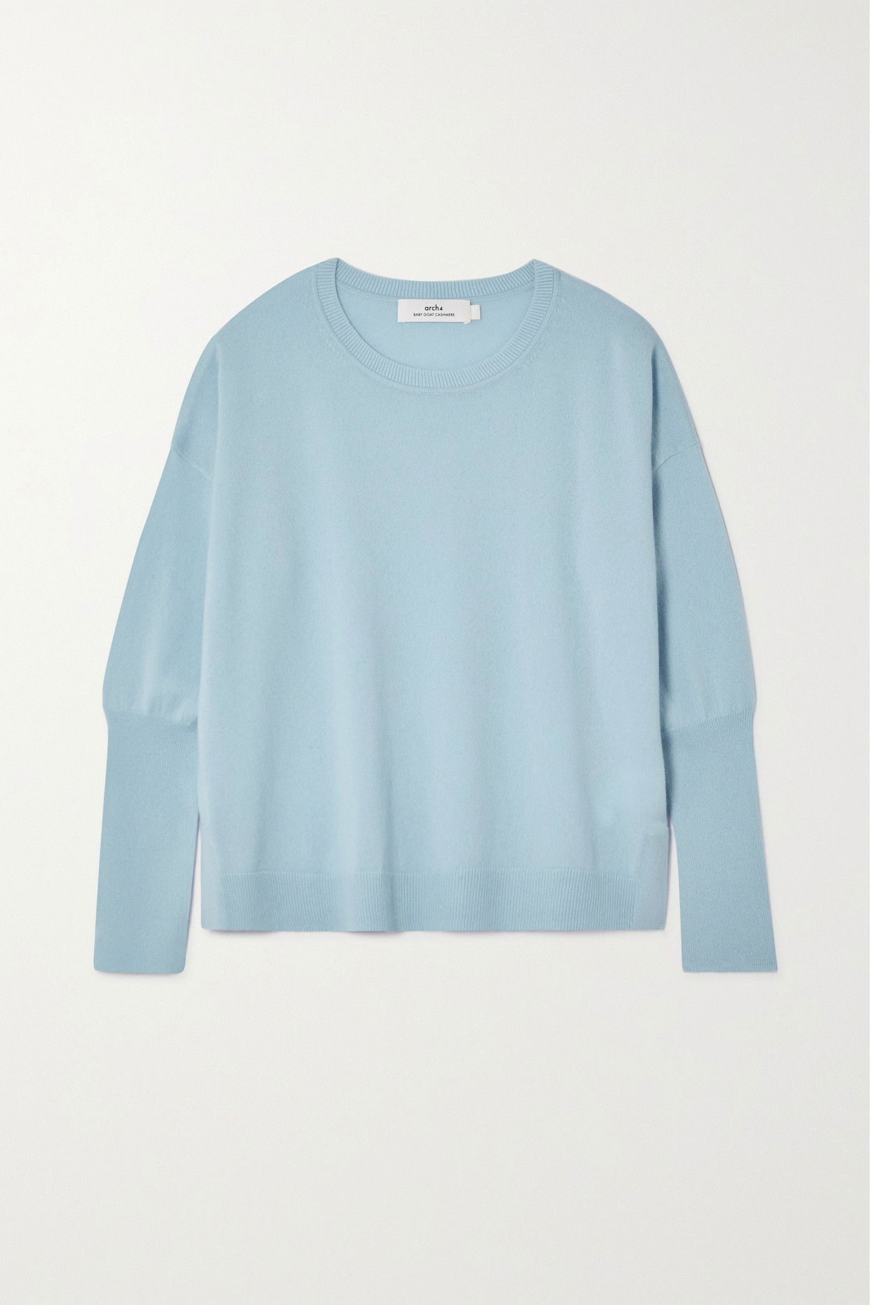 ARCH4 Downtown Cashmere Sweater in Blue | Endource