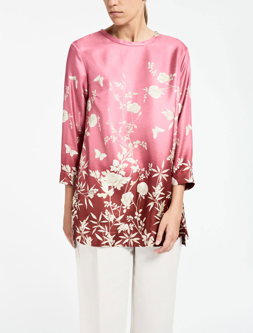Max Mara Silk Twill Tunic | Endource