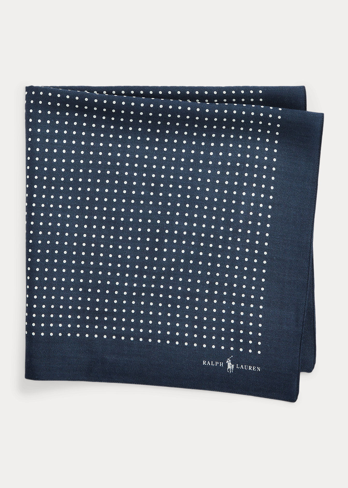 Polo Ralph Lauren Polka Dot Bandana In Navy White Endource