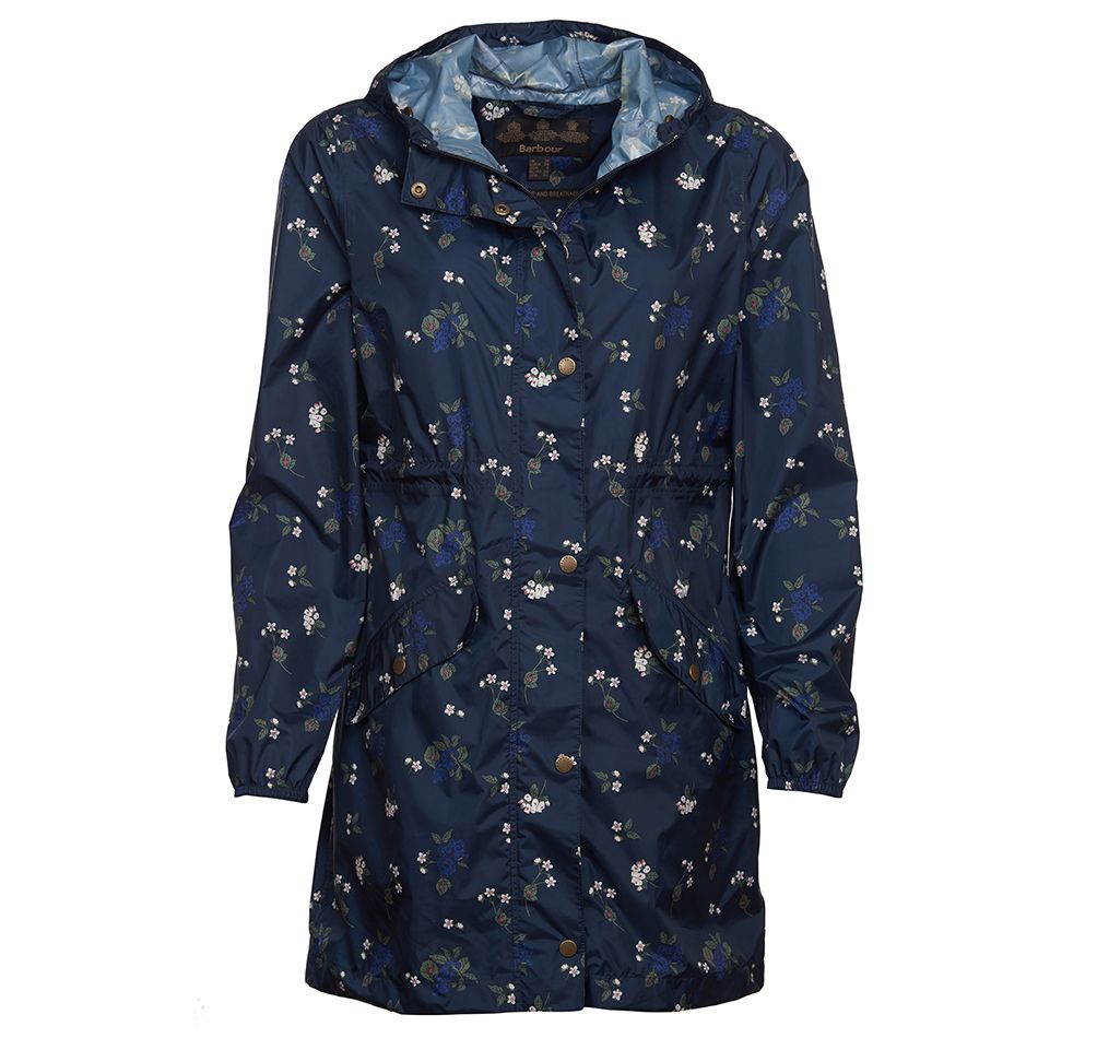 BARBOUR Simonside Waterproof Jacket in Coral Seagull | Endource