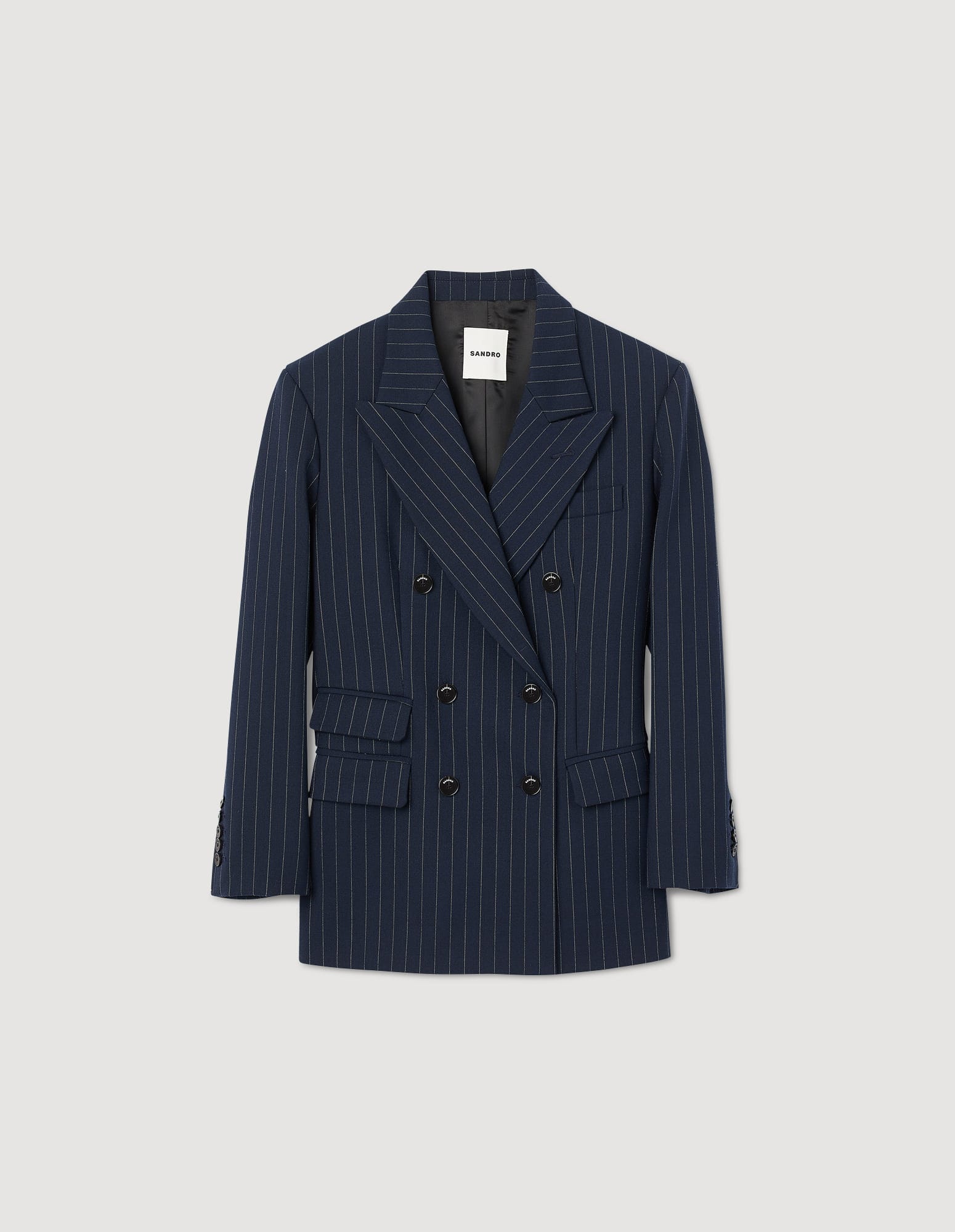 SANDRO Stripy Suit Jacket | endource