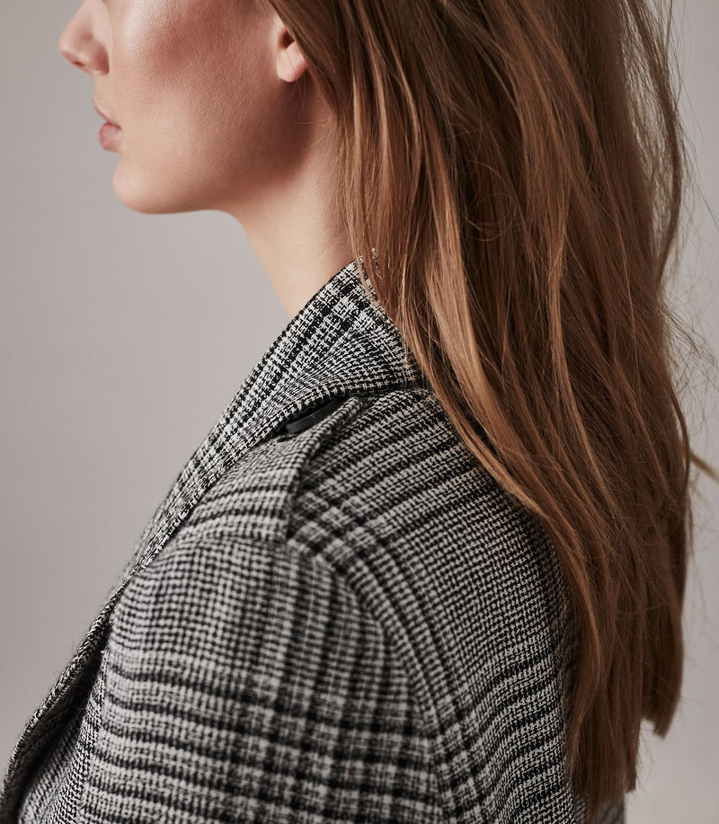 REISS Shelby Double-Breasted Mac | Endource