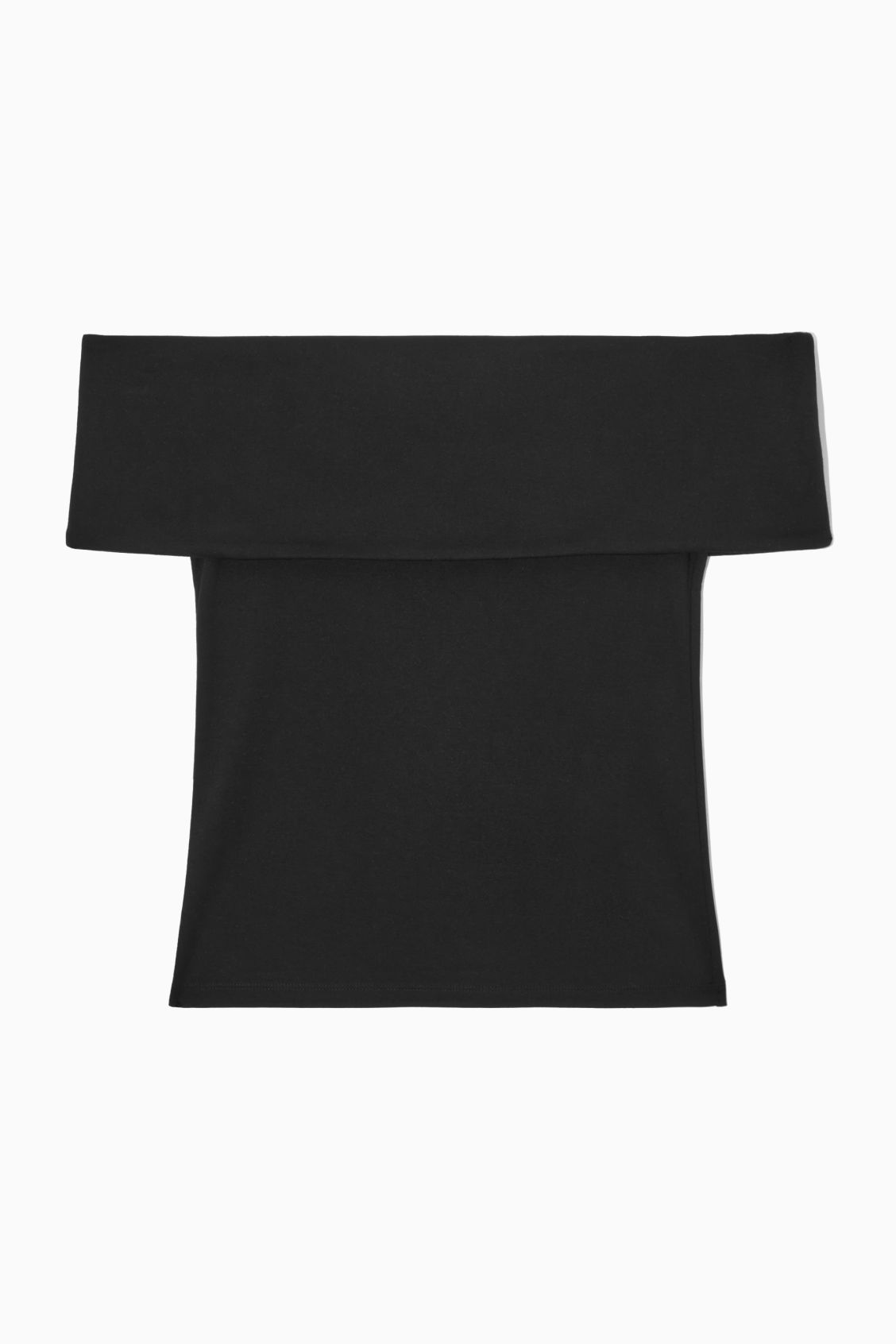 COS Off-The-Shoulder Top in BLACK | endource